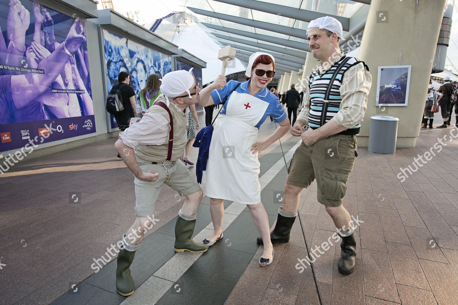 Monty Python Fans O2 Arena Left Editorial Stock Photo - Stock Image ...