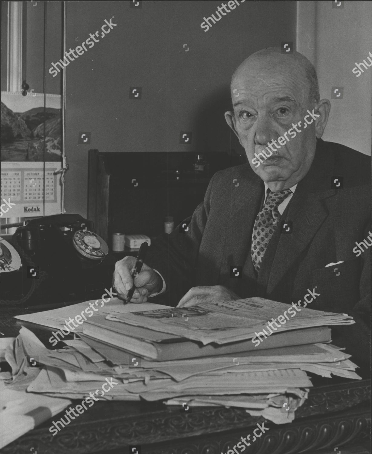 Dr Alfred Wiener Founder Wiener Library Editorial Stock Photo - Stock ...
