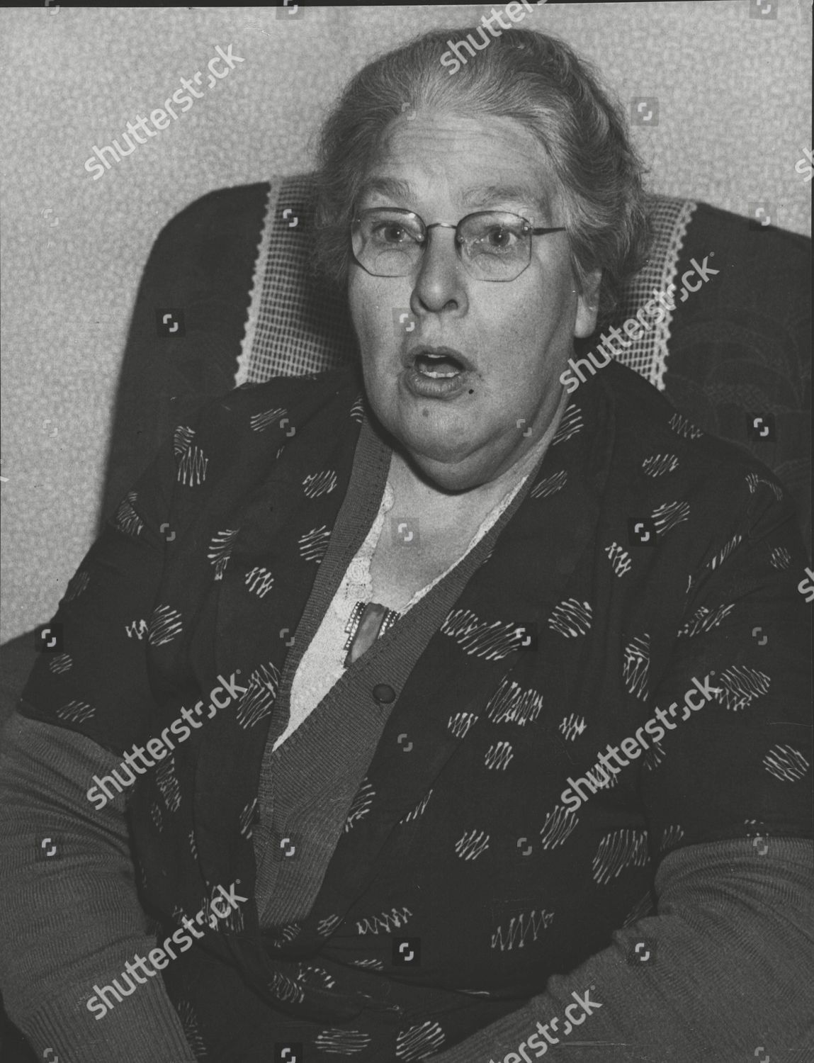 Miss Edith Harris Cleaner Whetstone Branch Editorial Stock Photo ...