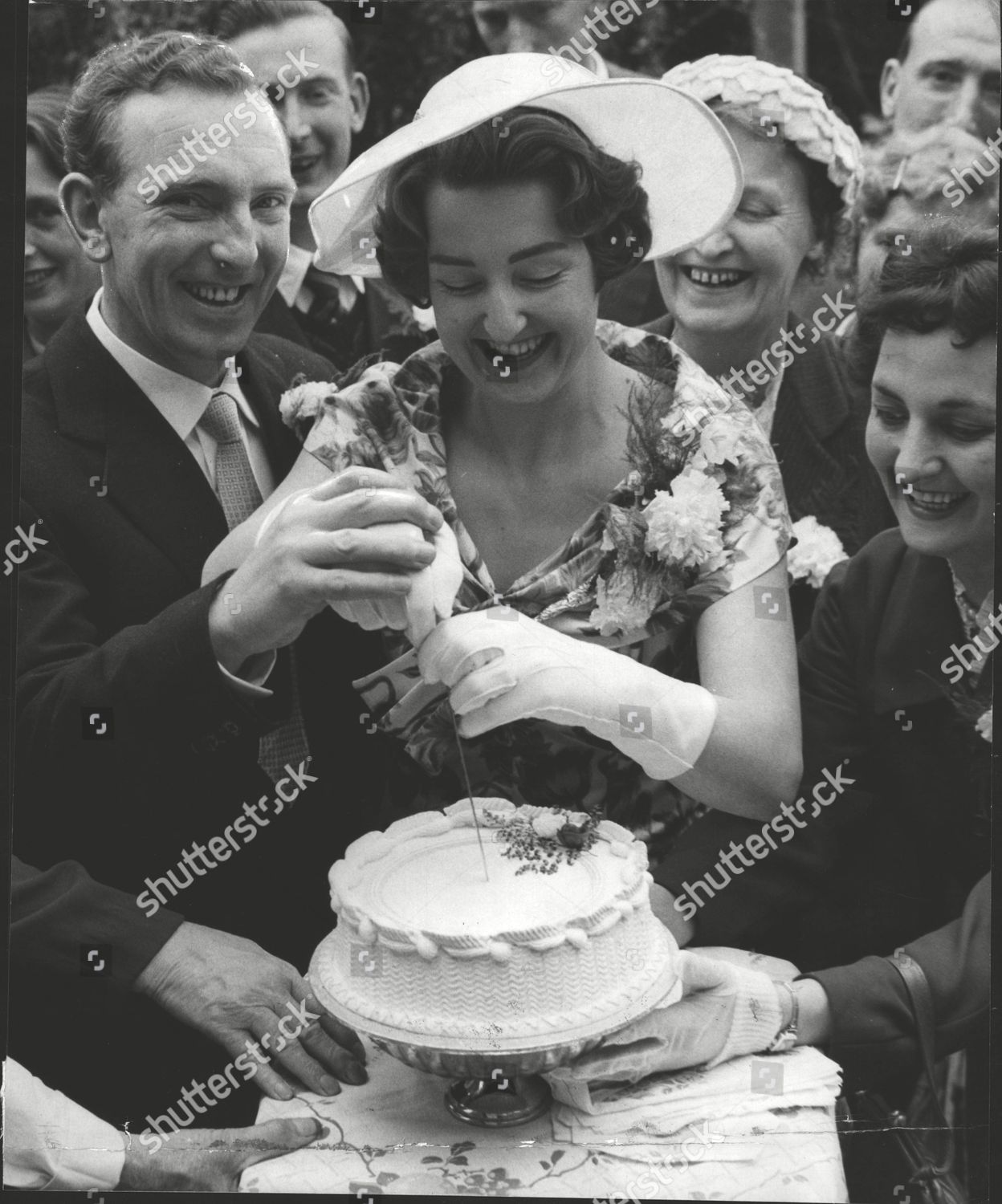 Wedding Ann Fowler Benjamin Hiller Car Editorial Stock Photo - Stock ...