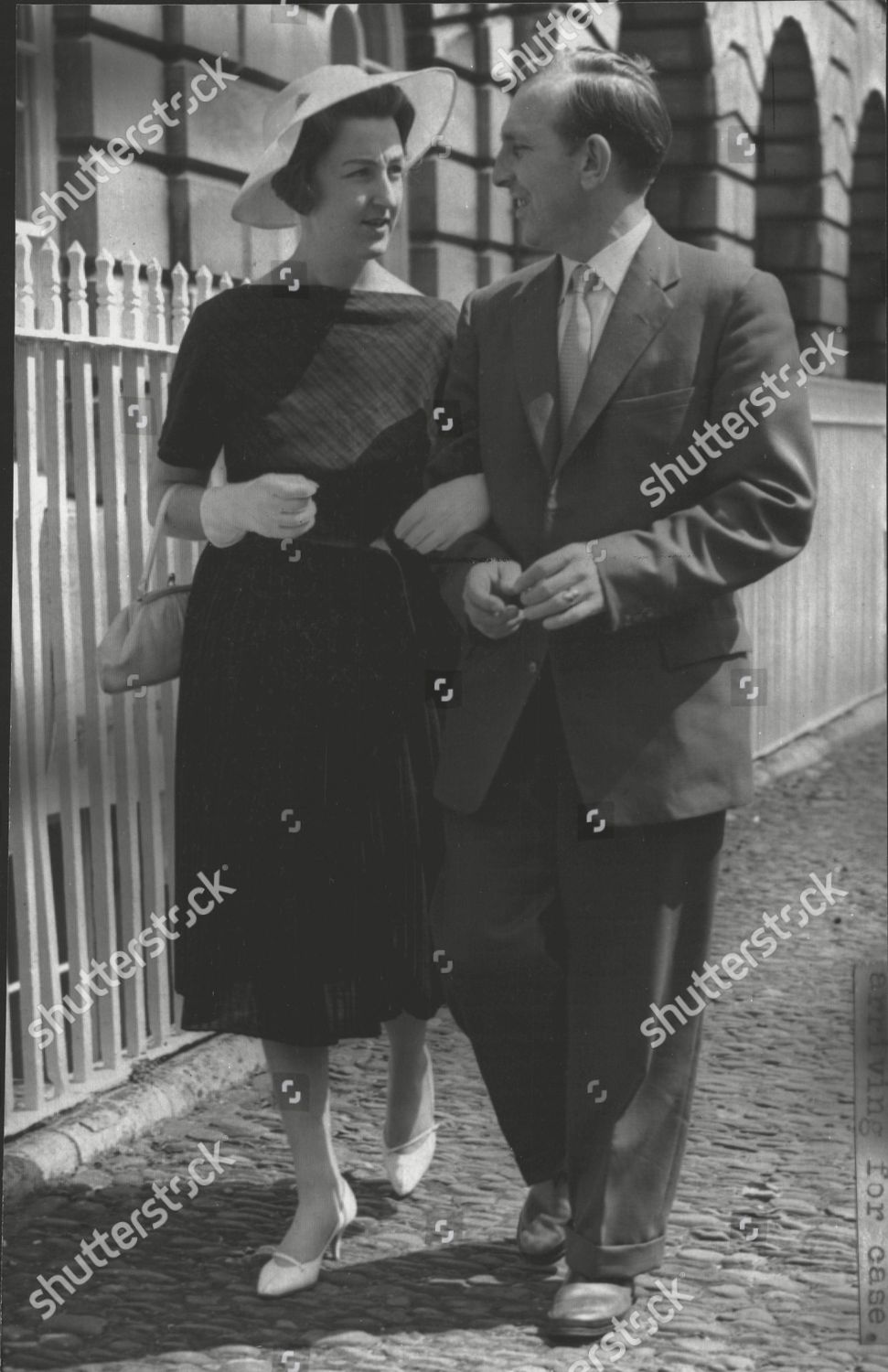 Benny Hiller His Wife Ann Arrive Editorial Stock Photo - Stock Image ...