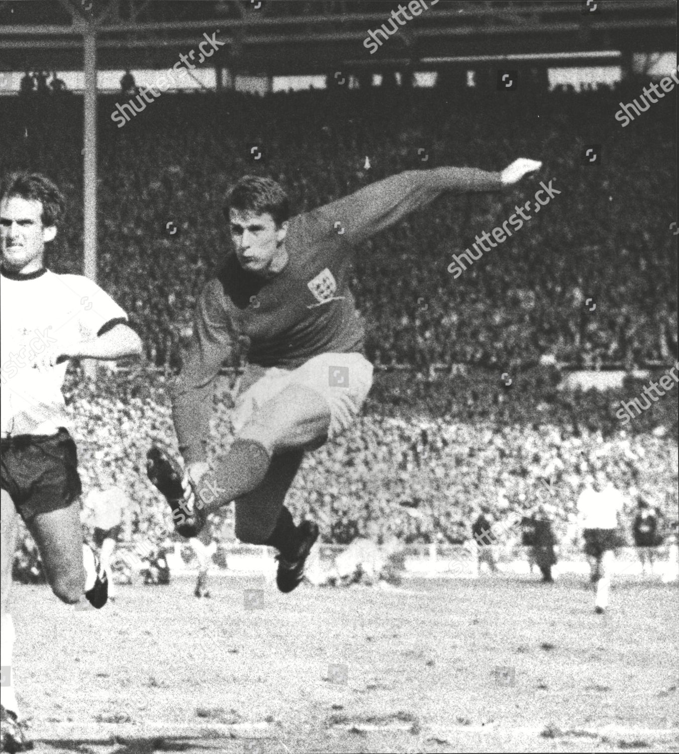 Geoff Hurst Scoring England World Cup Editorial Stock Photo - Stock ...