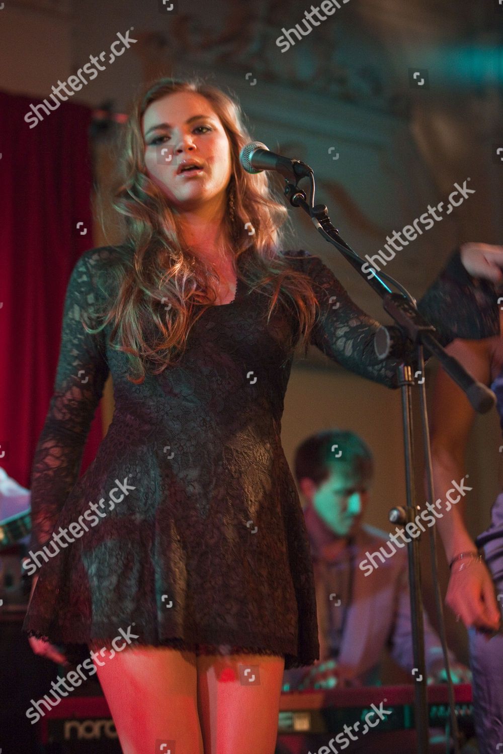 Soul Singer Florence Rawlings Performs Bush Editorial Stock Photo ...