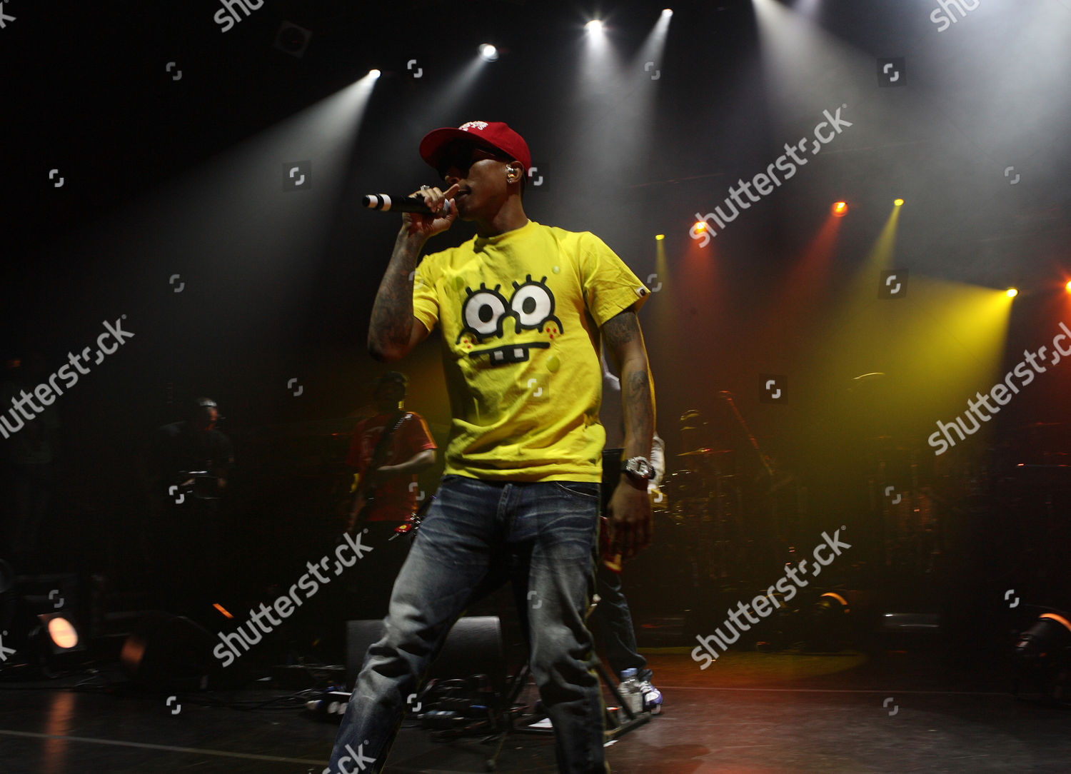 Us Rapper Producer Pharrell Williams Performs Editorial Stock Photo ...