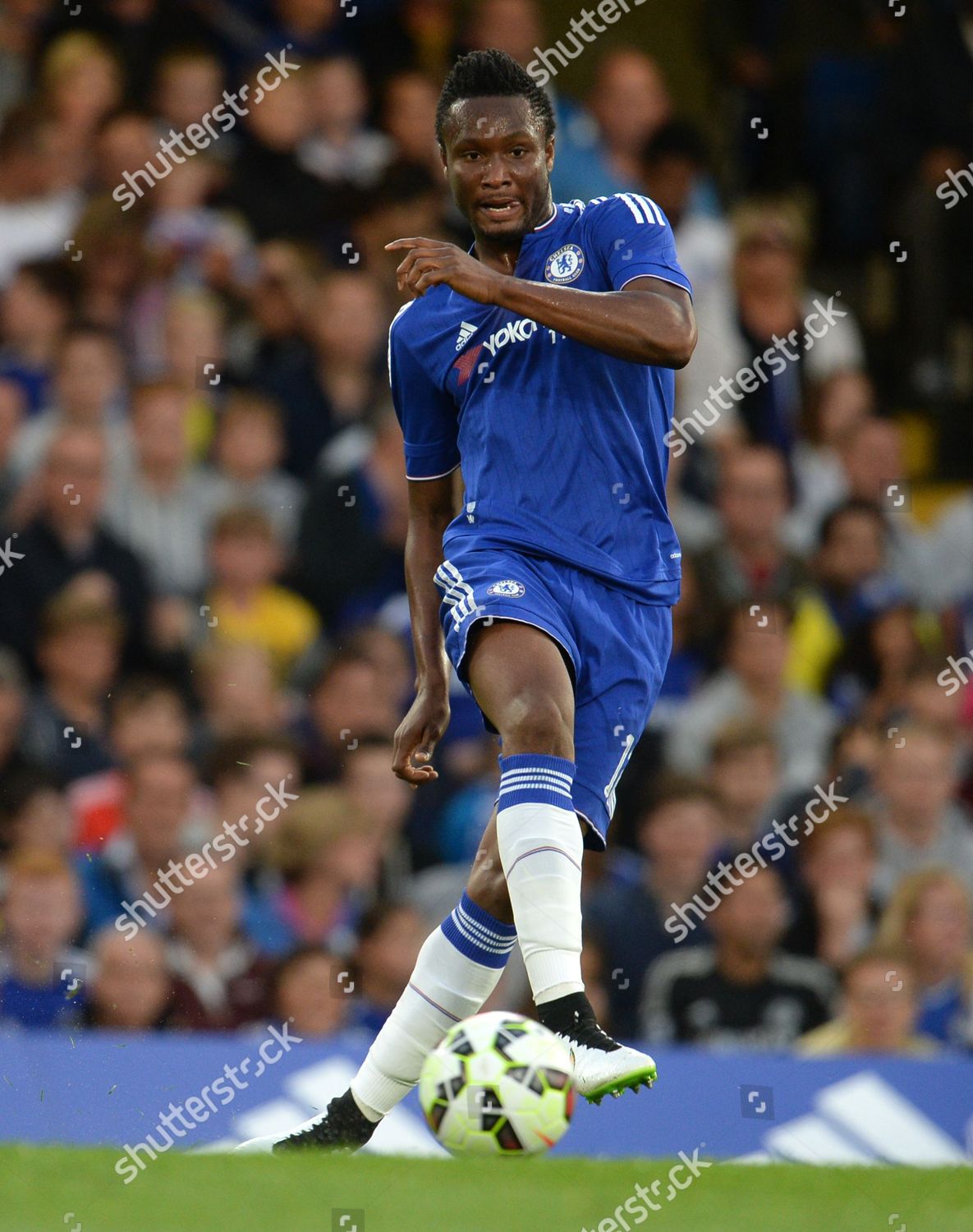 Mikel John Obi Chelsea During International Editorial Stock Photo ...