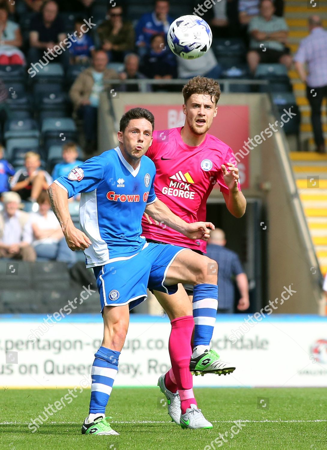 Alex Davey Peterborough United Action Ian Editorial Stock Photo - Stock ...