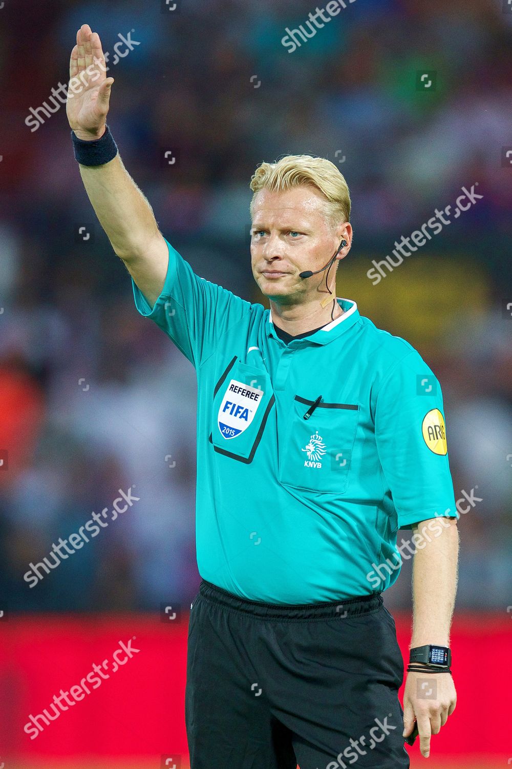 Referee Kevin Blom Editorial Stock Photo - Stock Image | Shutterstock