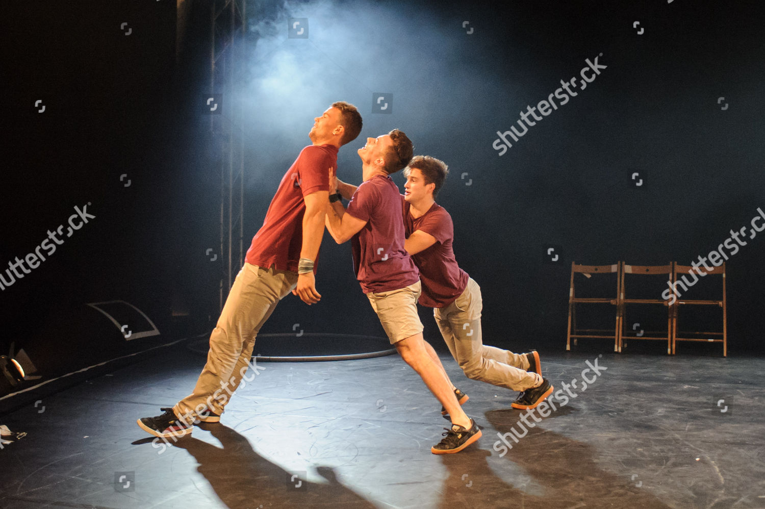 Barely Methodical Troupe Presents Bromance Beauty Editorial Stock Photo ...