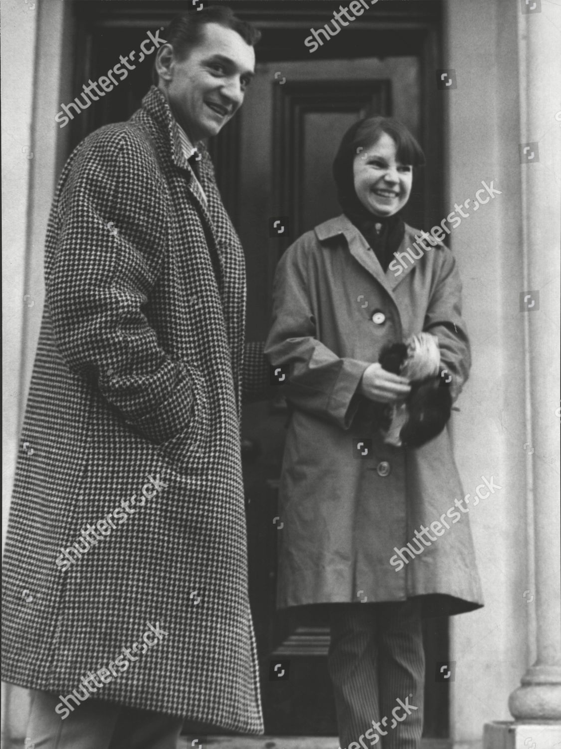 Derek Biggs His Daughter Desna Leaving Editorial Stock Photo - Stock ...