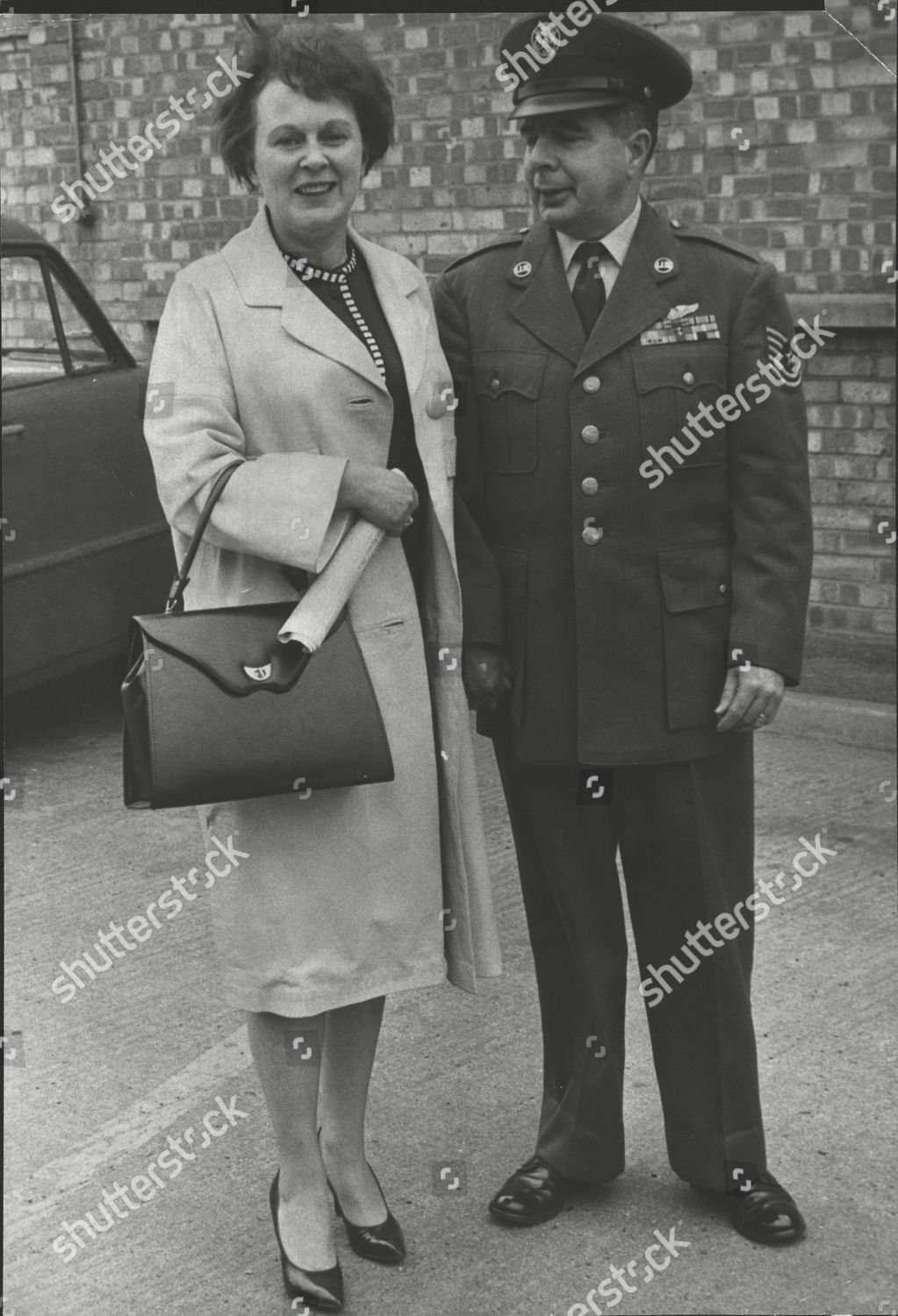 Tsgt Joe Roach His Wife Pat Editorial Stock Photo - Stock Image ...