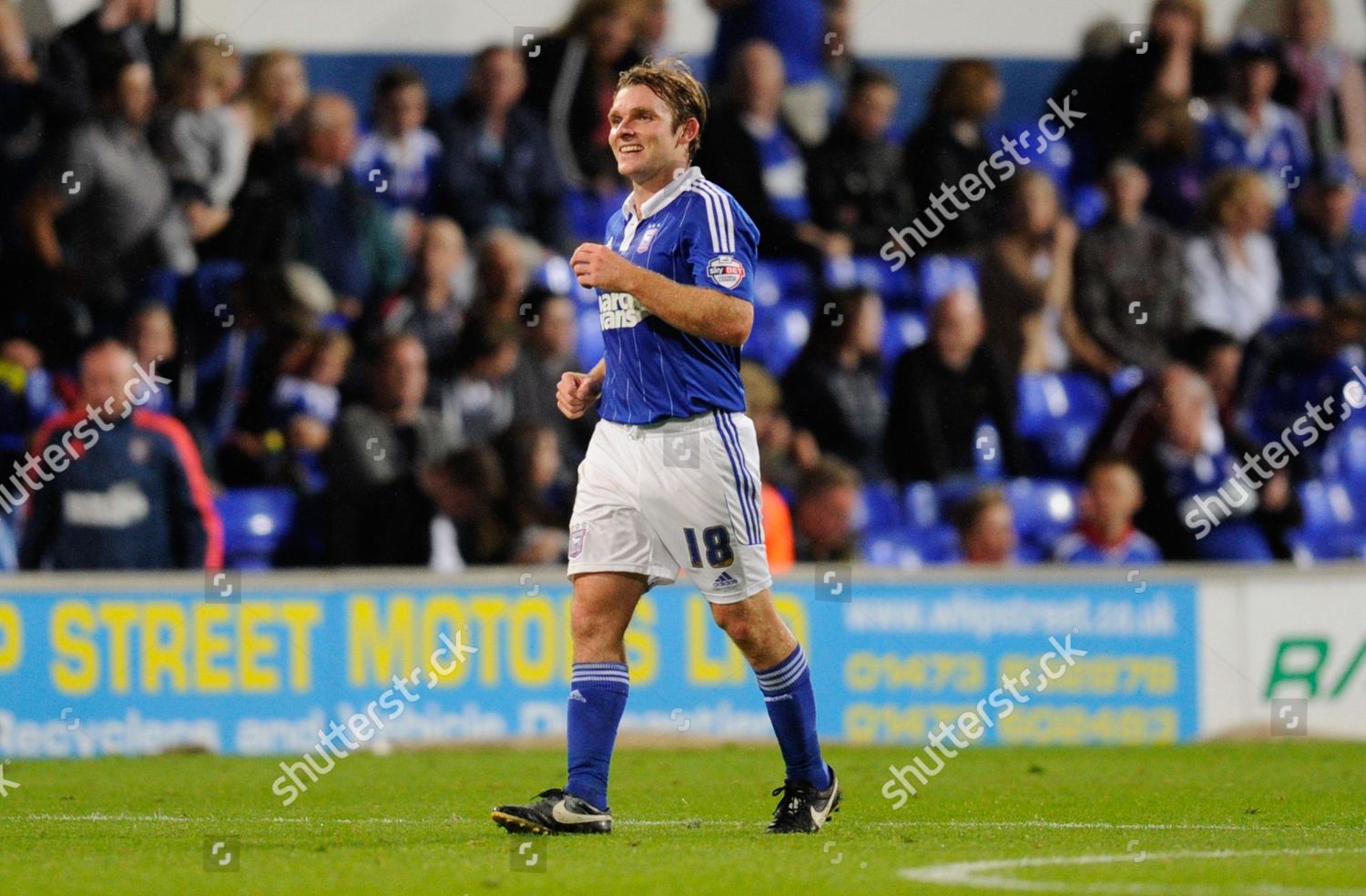 Jay Tabb Smiles After Scoring Game Editorial Stock Photo - Stock Image ...