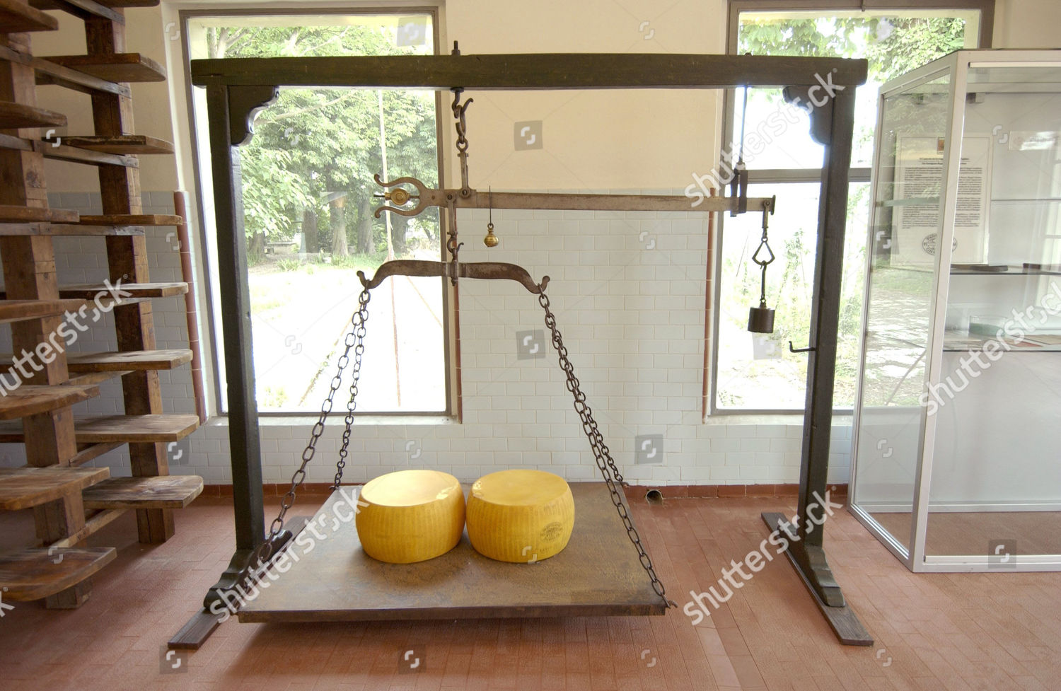 Scales Used Form Weighing Parmesan Cheese Editorial Stock Photo - Stock ...