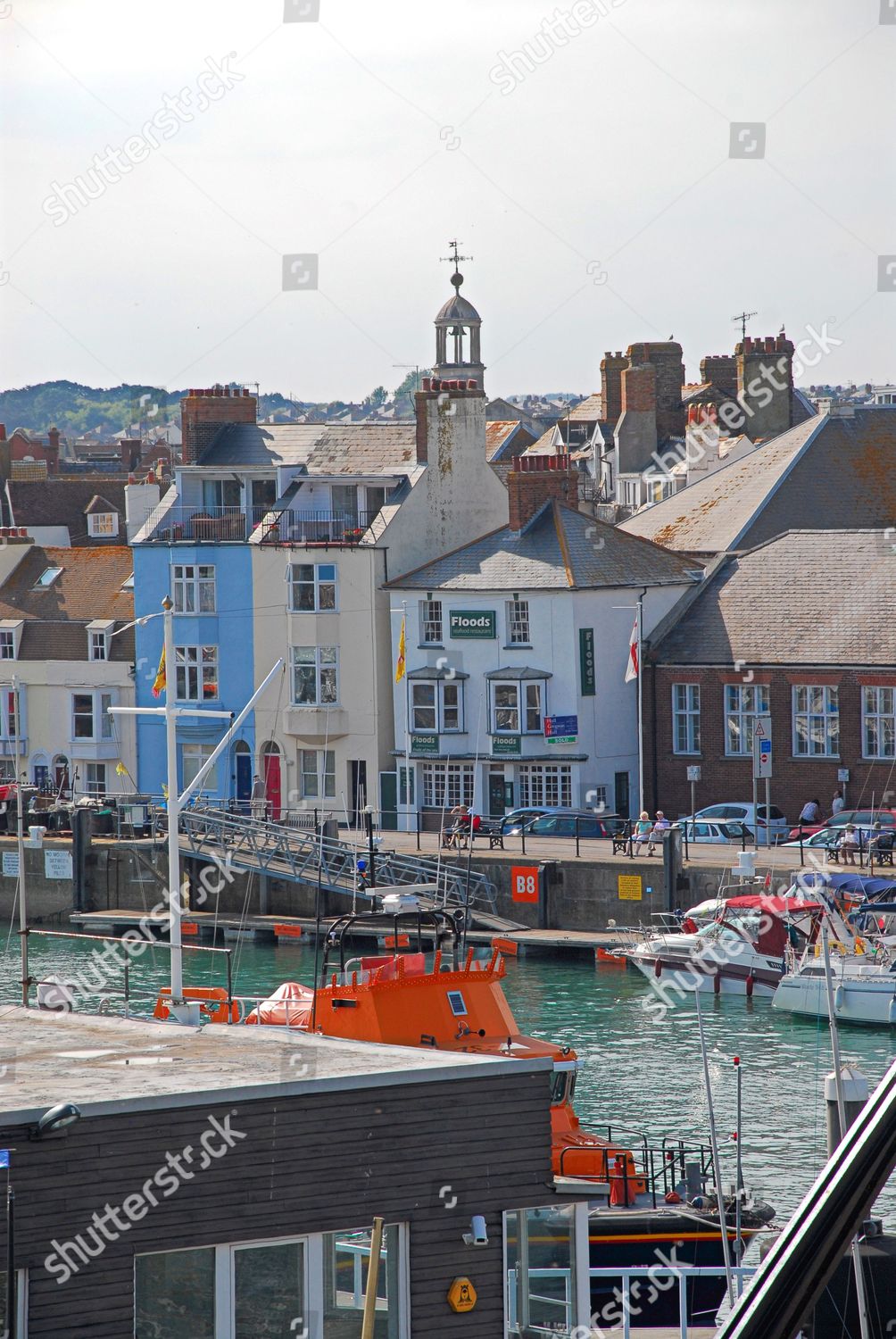 Weymouth Harbour Seen Nothe Gardens Editorial Stock Photo - Stock Image ...