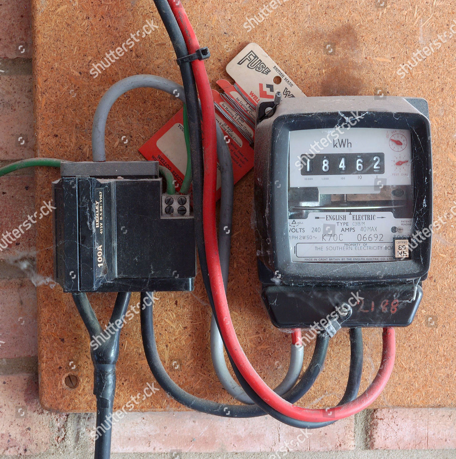 Electricity Meter Editorial Stock Photo - Stock Image | Shutterstock