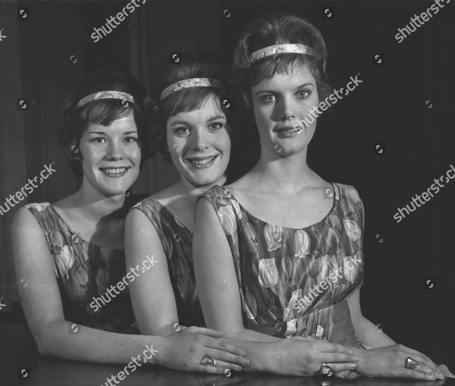 England Sisters Aka Dale Sisters Singing: redactionele stockfoto ...