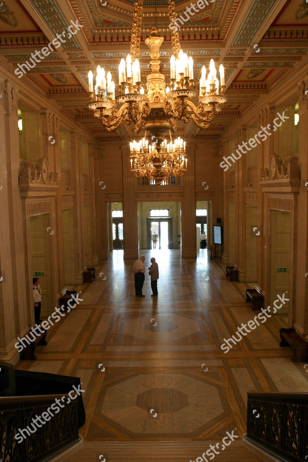 Great Hall Parliament Buildings Stormont Home Editorial Stock Photo ...