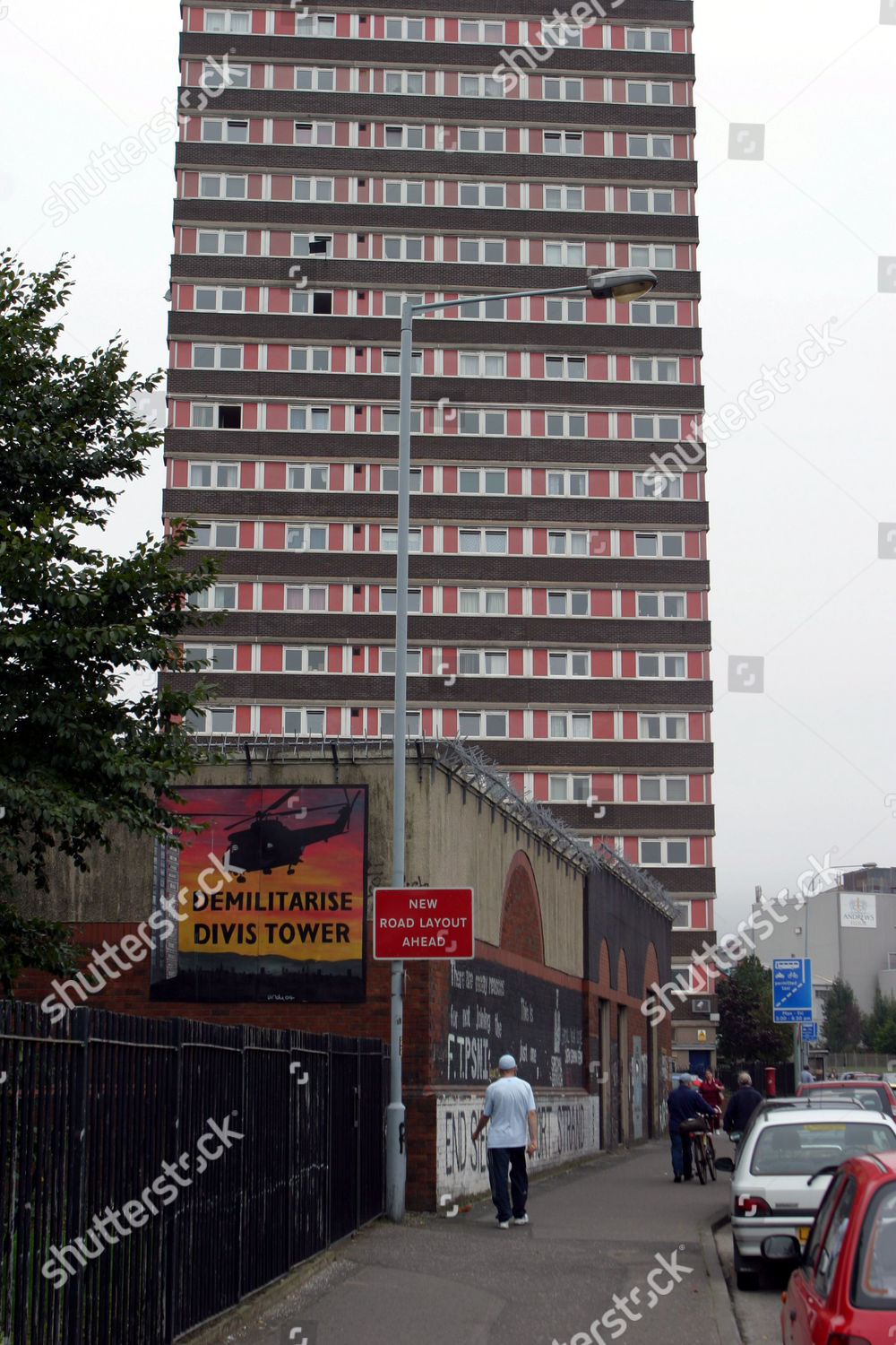Divis Tower Gained Noteriety Housing Permanent Editorial Stock Photo ...
