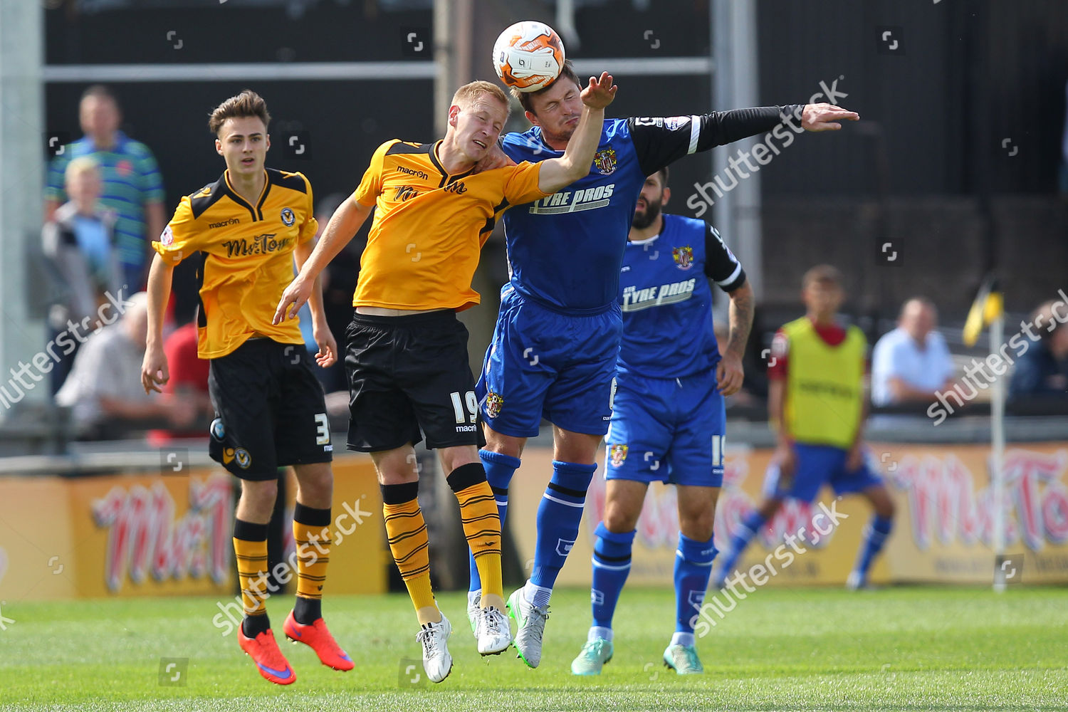 Mark Hughes Stevenage Rises Scott Boden Editorial Stock Photo - Stock ...