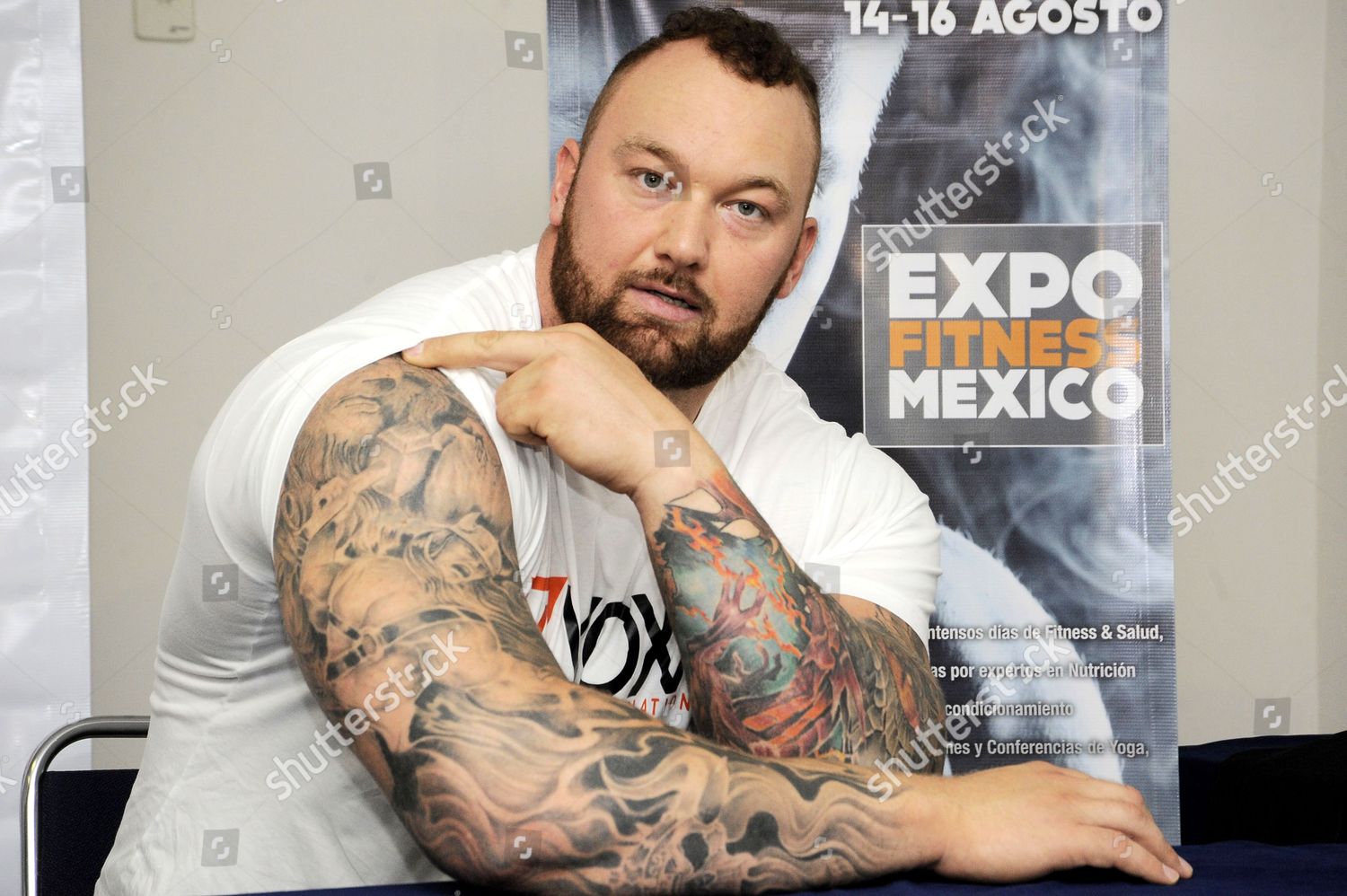 Icelandic Actor Hafthor Julius Aka Mountain Editorial Stock Photo ...