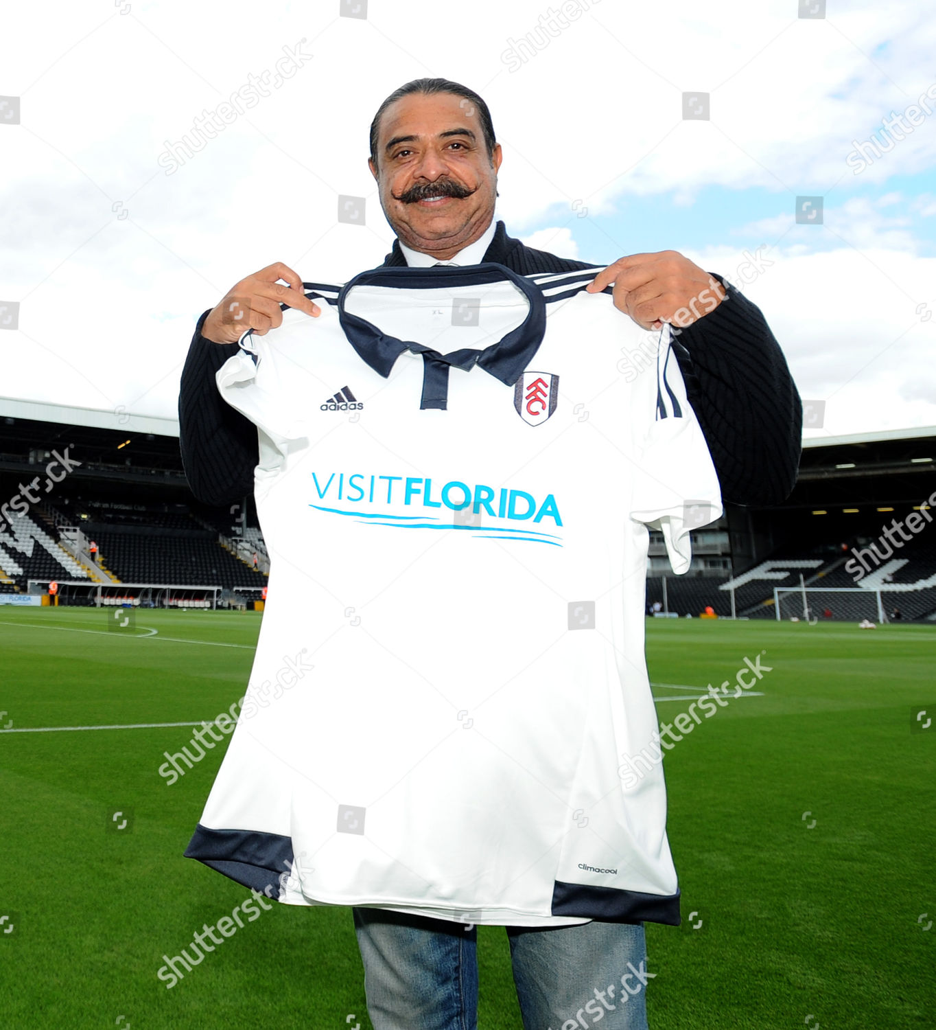 Fulham Owner Shahid Khan Poses Shirt Editorial Stock Photo - Stock ...