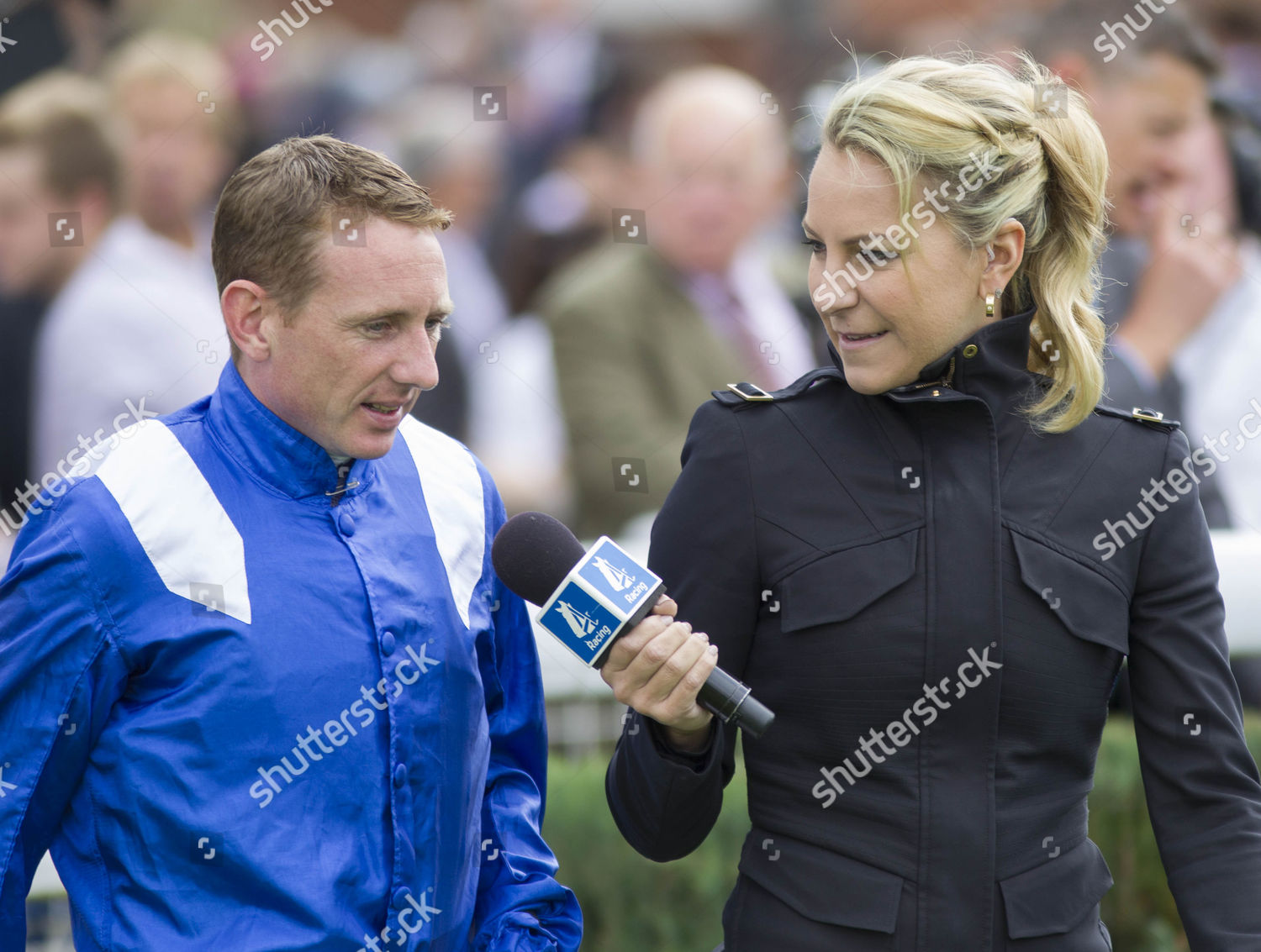Channel 4 Racing Presenter Emma Spencer Editorial Stock Photo - Stock ...