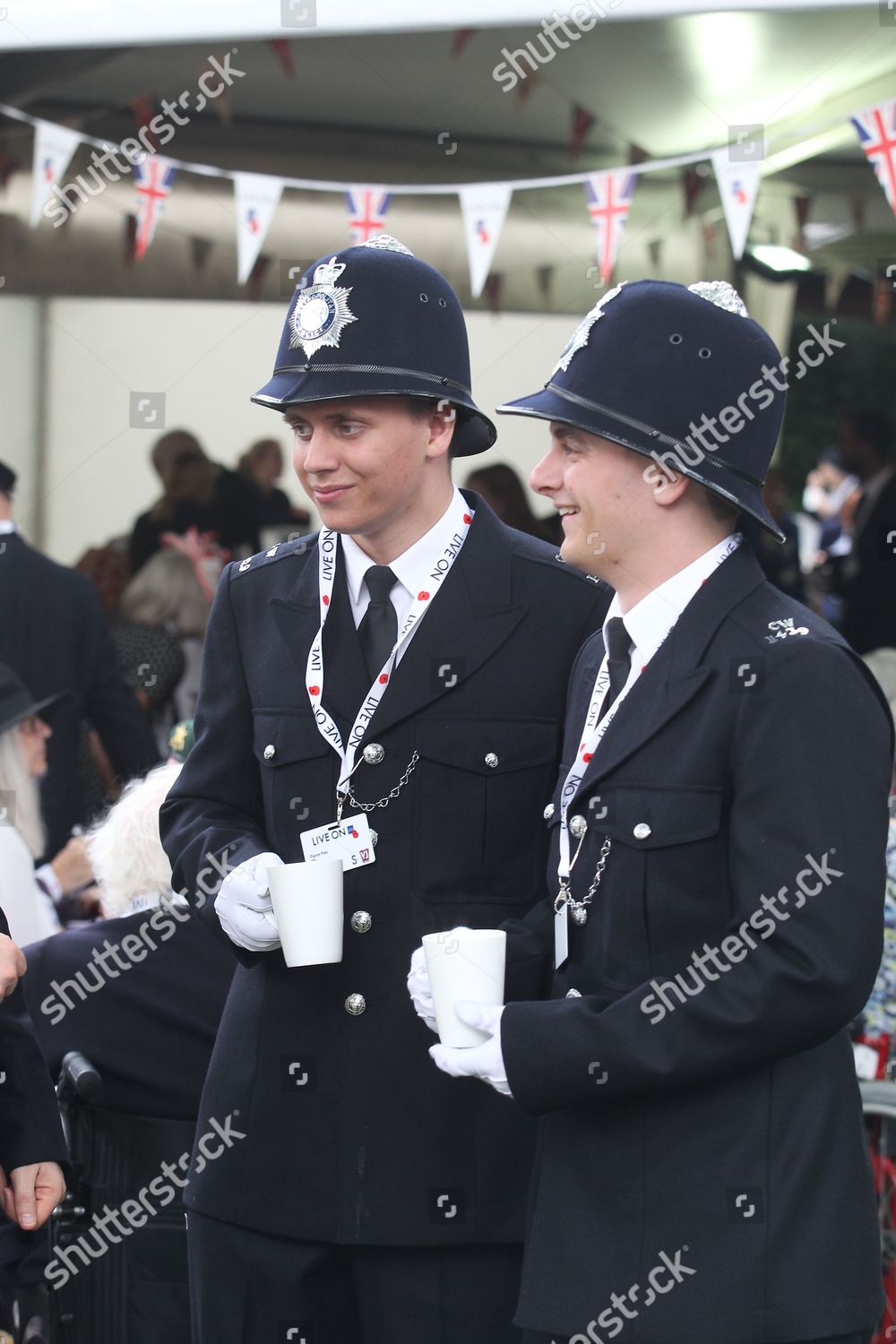 Police Tea Mugs Vj Id On Editorial Stock Photo - Stock Image | Shutterstock