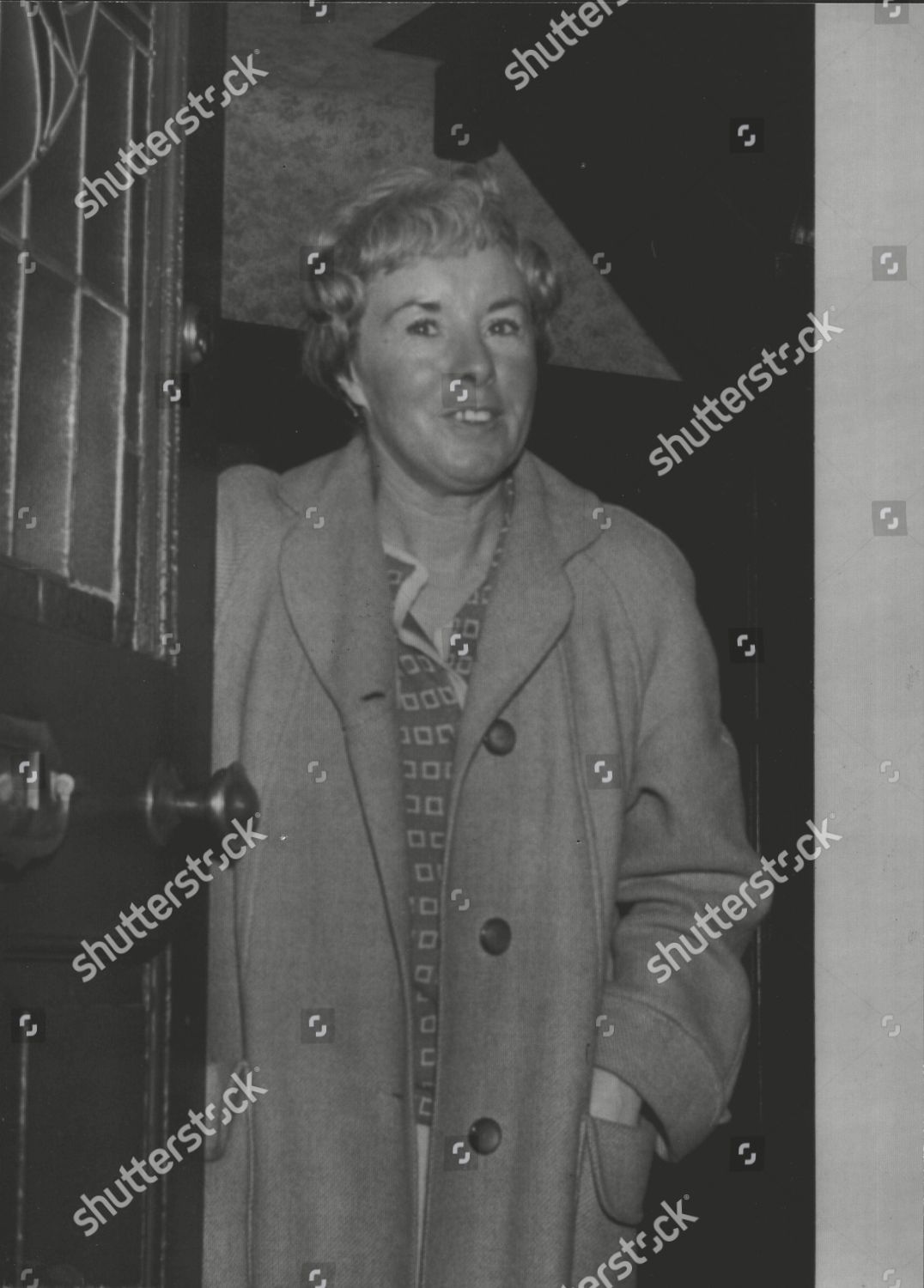Maureen Gibbons Wife Captain William Gibbons Editorial Stock Photo ...
