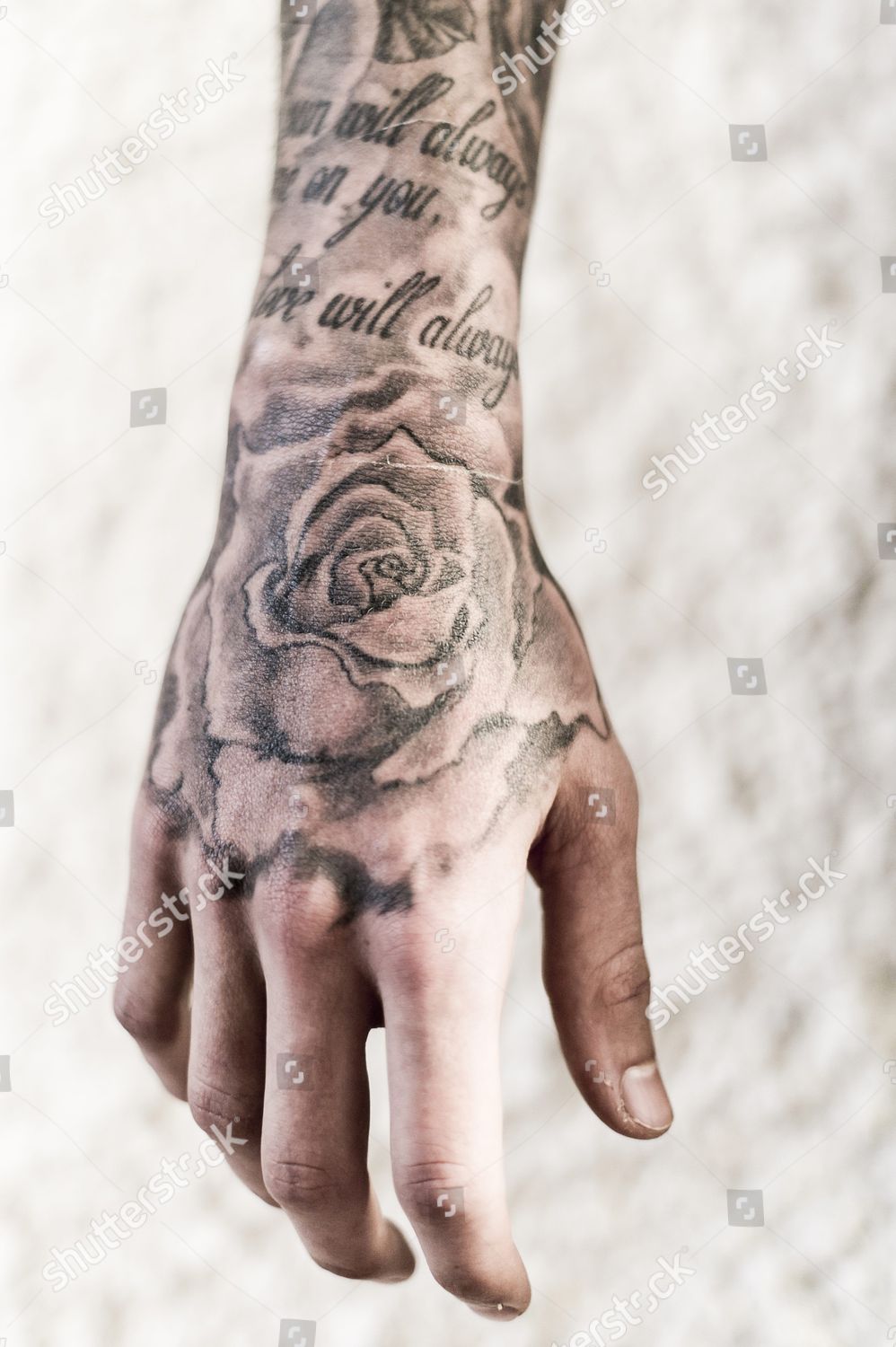 Swedish Footballer Andreas Linde Shows His Editorial Stock Photo ...