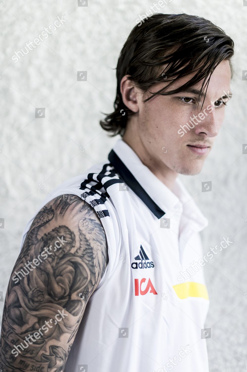 Swedish Footballer Andreas Linde Shows His Editorial Stock Photo - Stock Image | Shutterstock