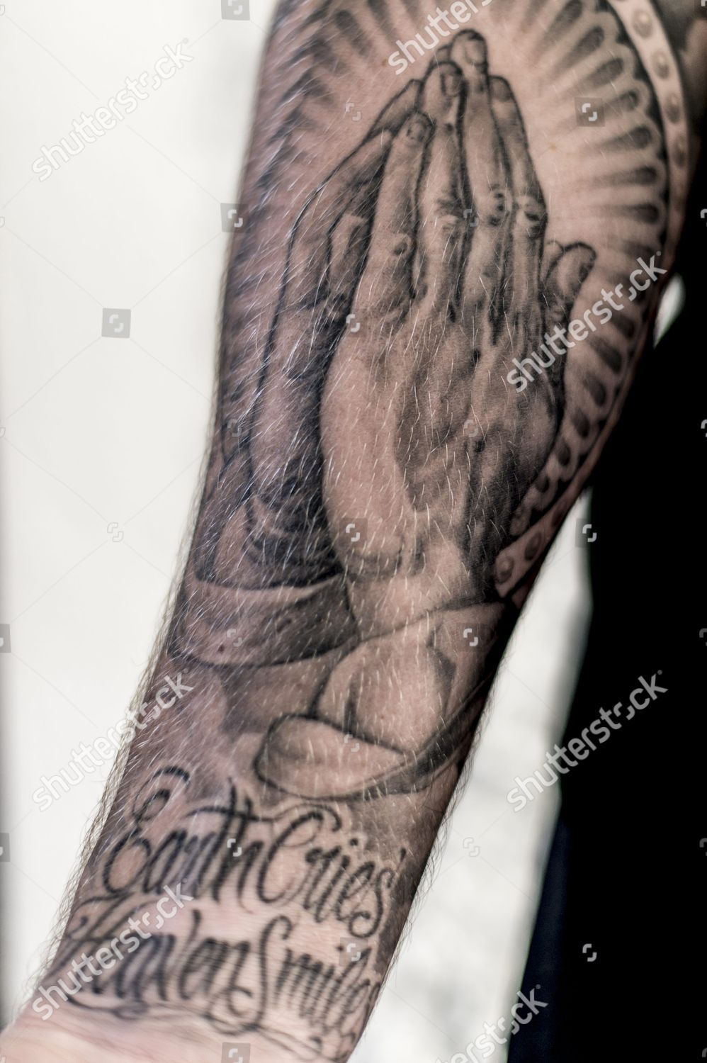 John Guidetti Showing His Tattoos Editorial Stock Photo - Stock Image ...