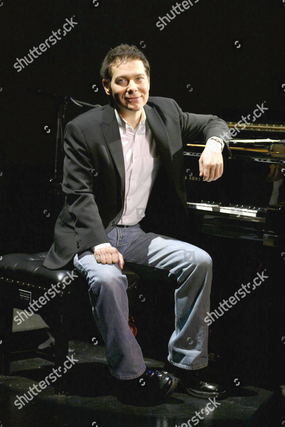 Michael Feinstein Acclaimed Us Singer Pianist Editorial Stock Photo ...