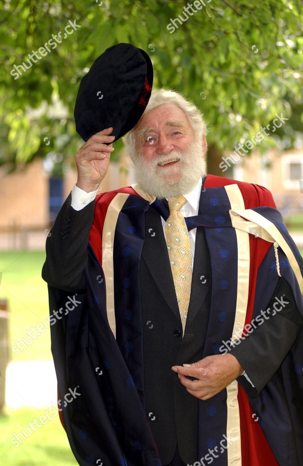 Professor David Bellamy Who Received Honorary Editorial Stock Photo ...