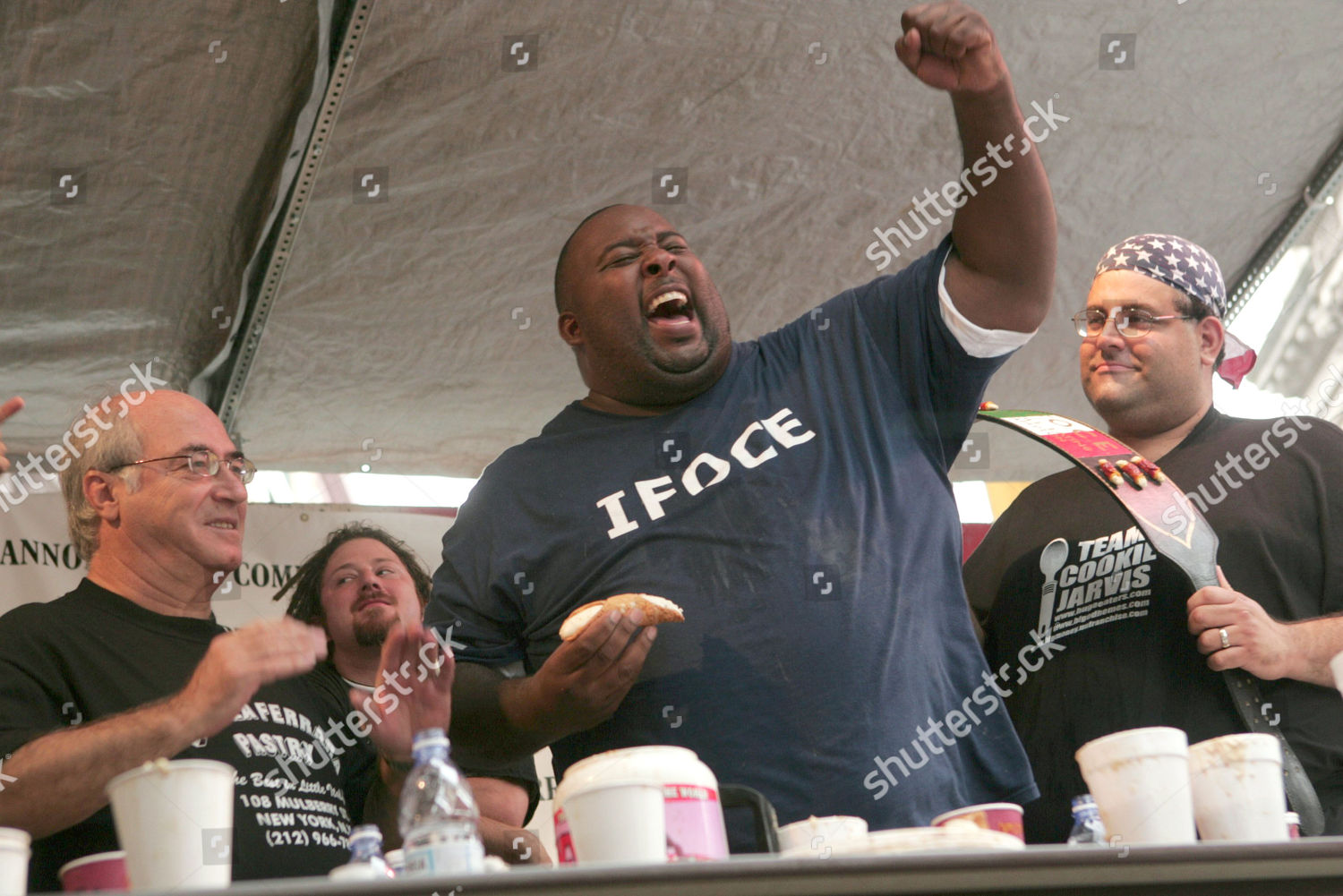 Eric Booker Celebrates After Winning Competition Editorial Stock Photo ...