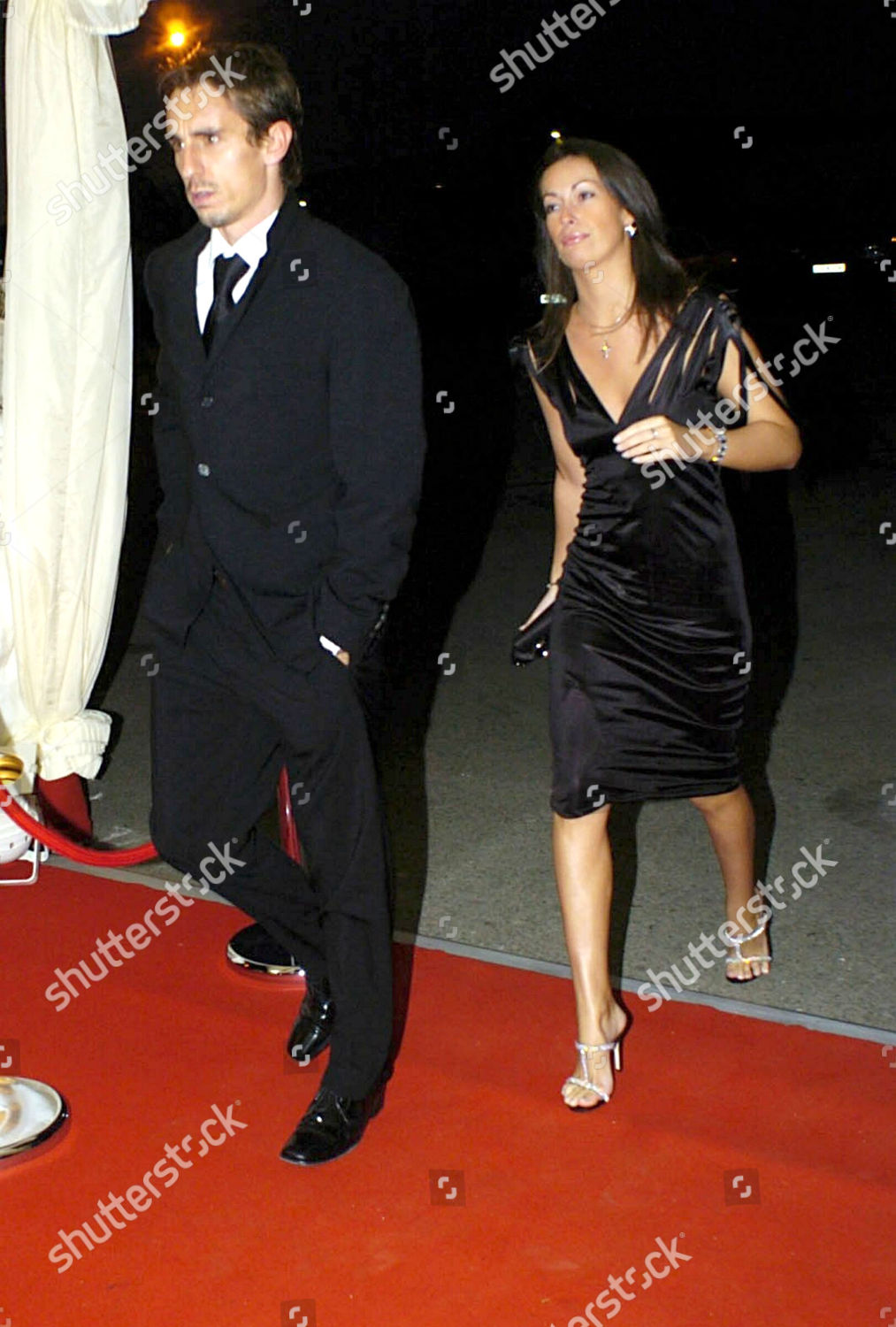 GARY NEVILLE EMMA HADFIELD Editorial Stock Photo - Stock Image ...