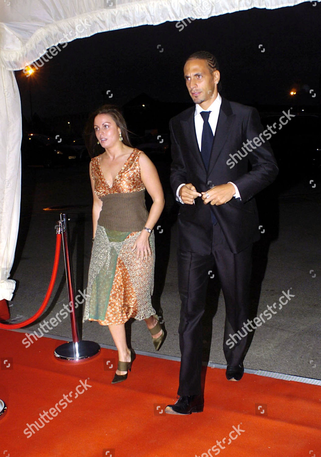 Rebecca Ellison Rio Ferdinand Editorial Stock Photo - Stock Image ...