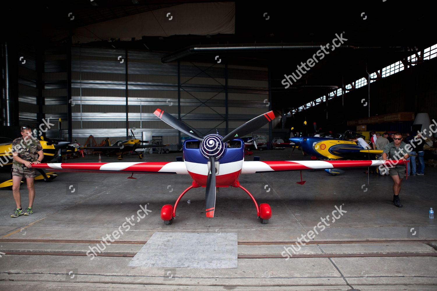 Aerial Acrobatics Aircraft Used By French Editorial Stock Photo - Stock ...