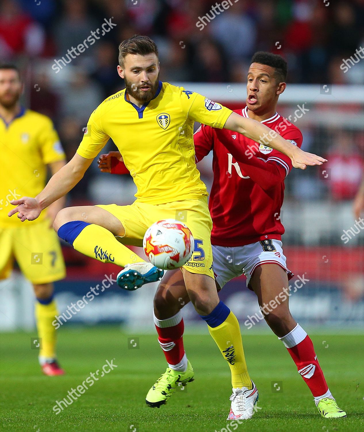 Stuart Dallas Leeds United Callum Robinson Editorial Stock Photo ...