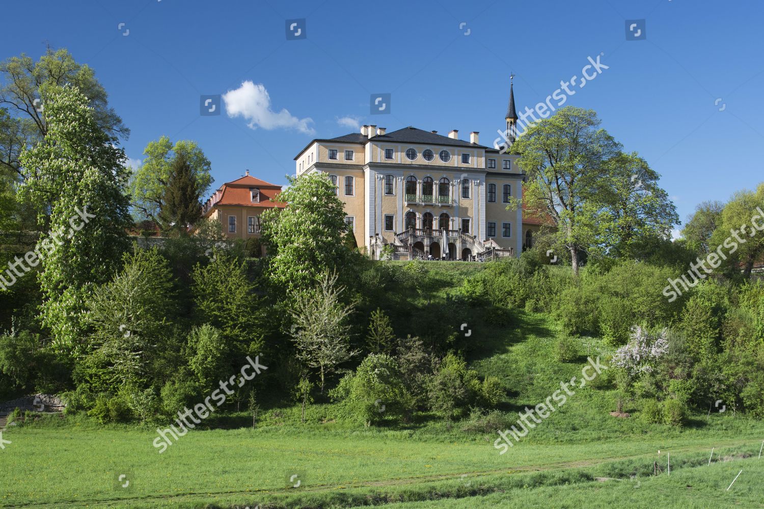 Castle Country Park Ettersburg Unesco World Editorial Stock Photo ...