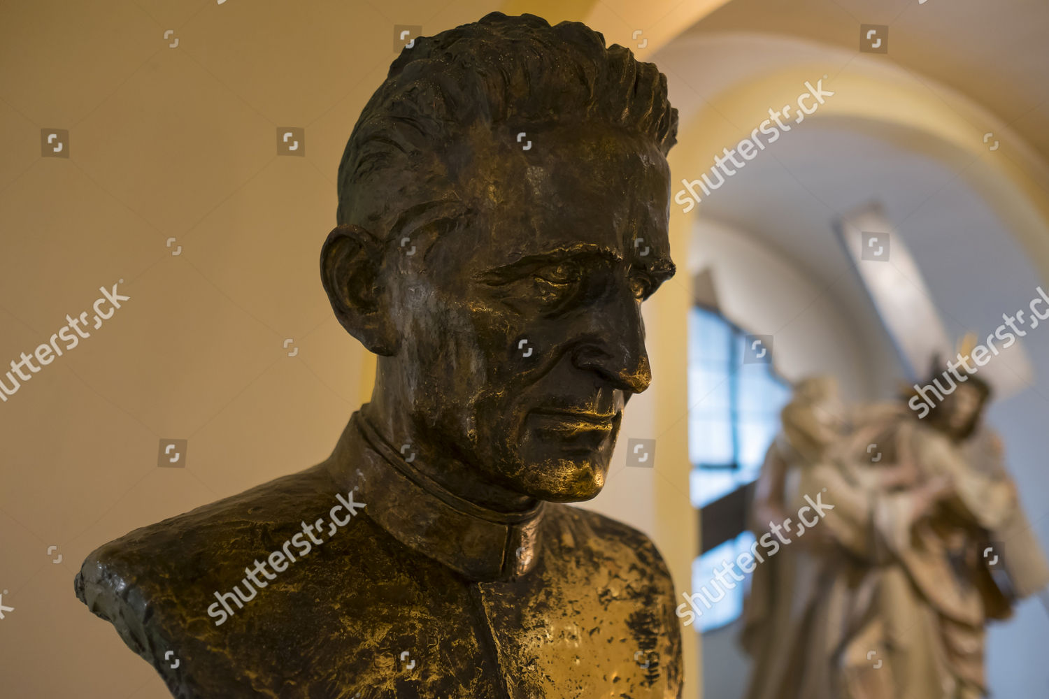 Monument Father Rupert Mayer Lower Church Editorial Stock Photo - Stock ...