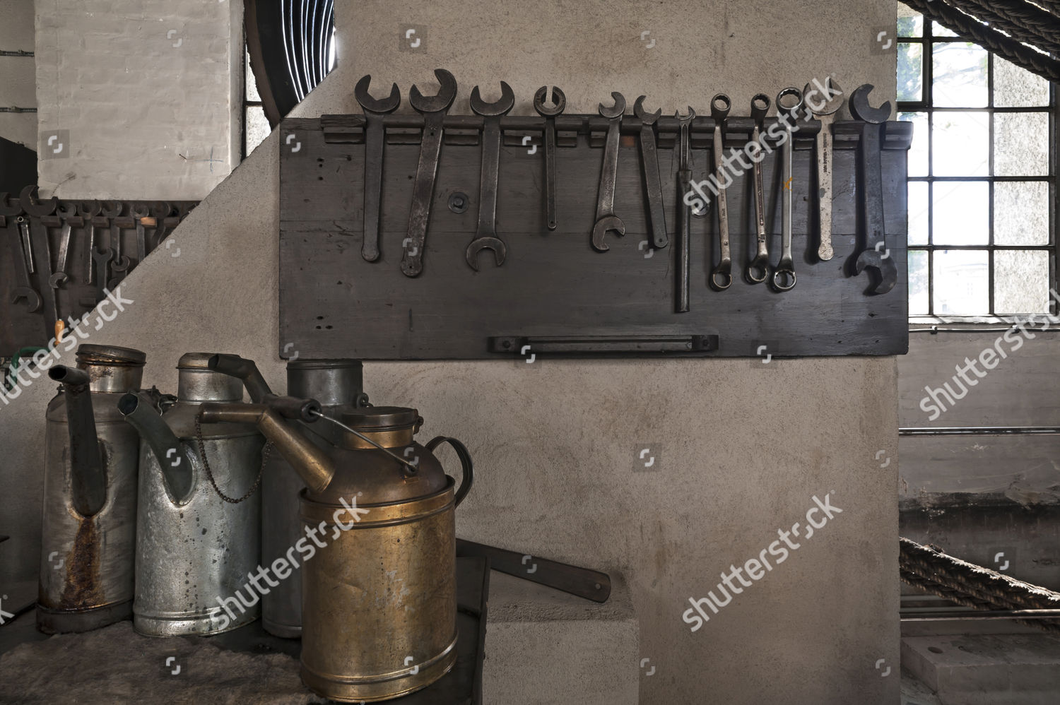 Tools Steam Engine 1903 Oil Cans Editorial Stock Photo - Stock Image ...