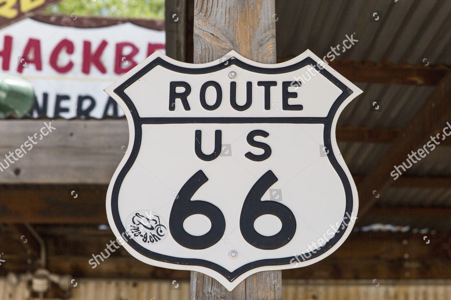 Route 66 Sign Kingman Arizona Usa Editorial Stock Photo - Stock Image ...