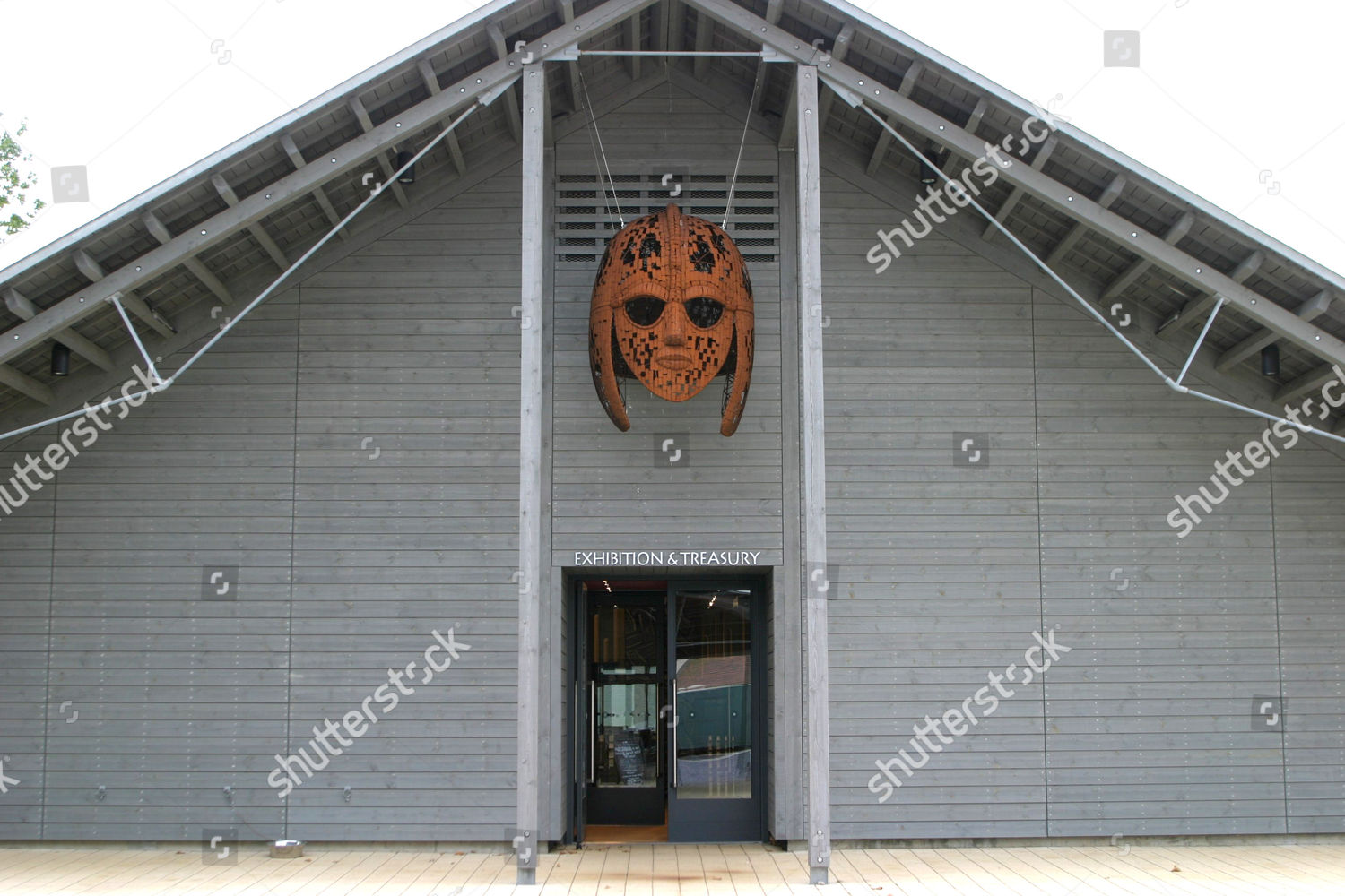 Entrance Exhibition Hall Sutton Hoo Suffolk Editorial Stock Photo ...