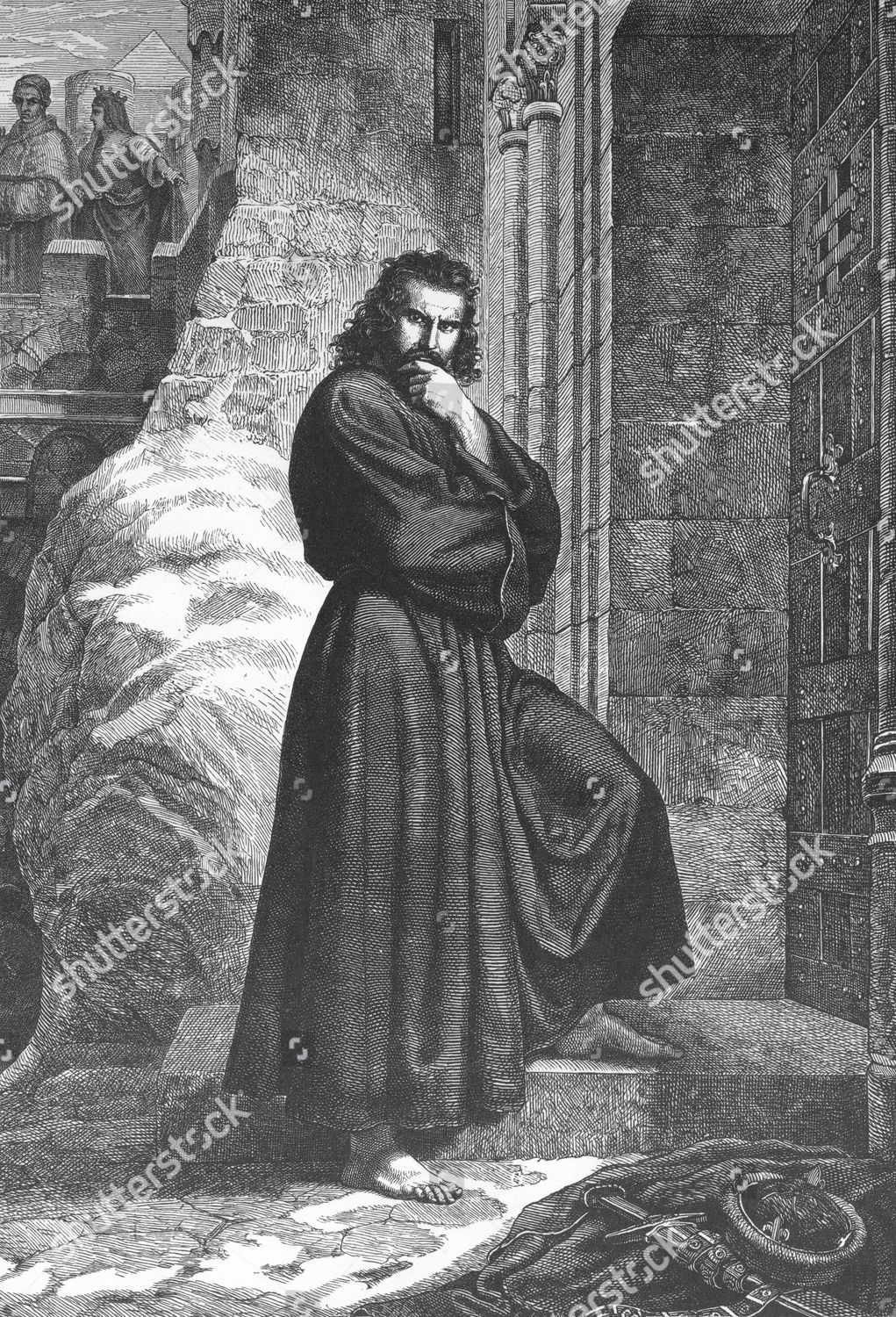 Walk Canossa Henry Iv Romangerman King Editorial Stock Photo - Stock ...
