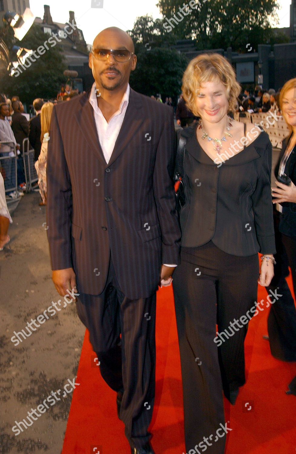 Colin Salmon Wife Fiona Editorial Stock Photo - Stock Image | Shutterstock