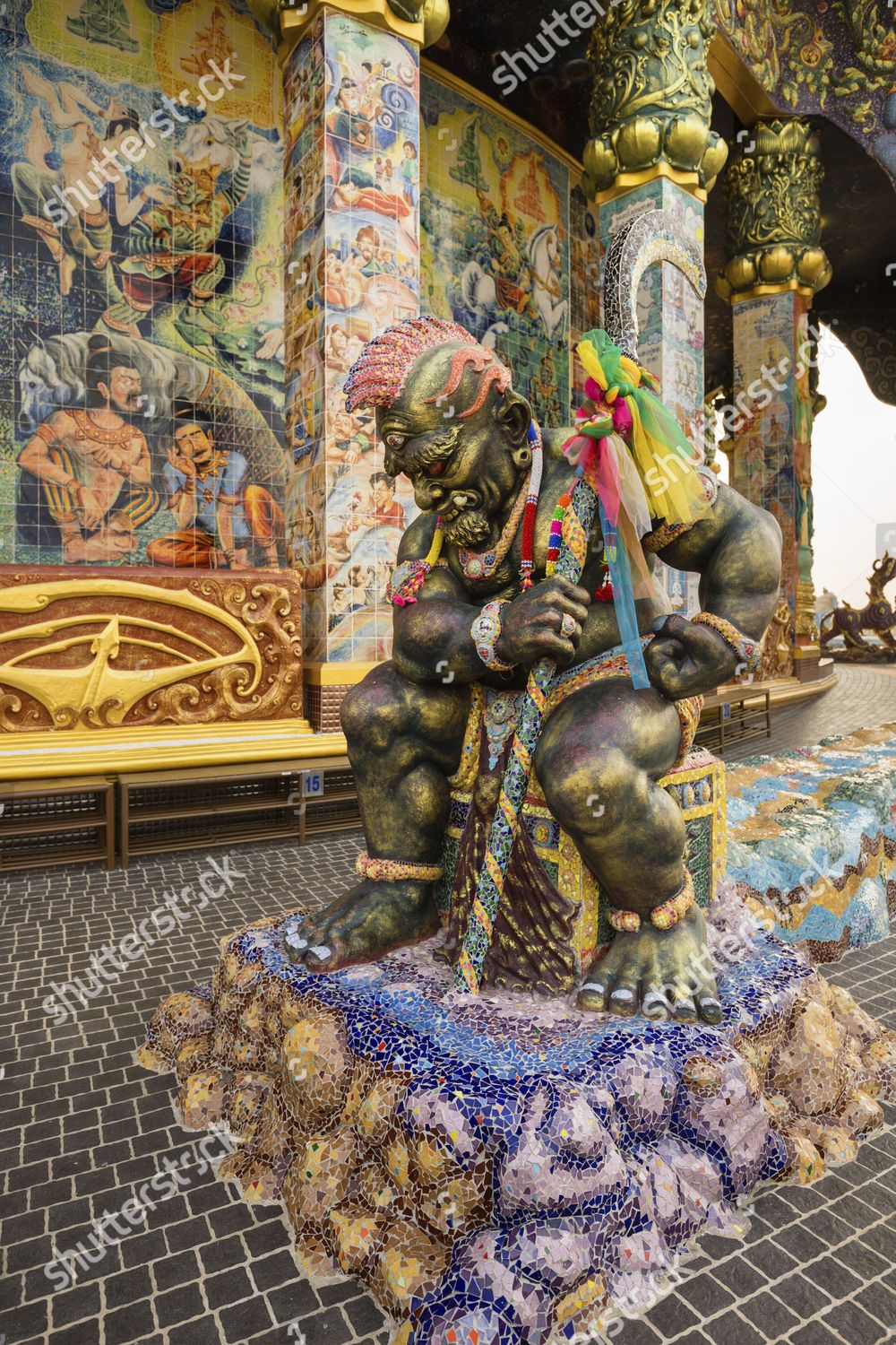 Yaksa Statue Yak Gallery Elephant Temple Editorial Stock Photo - Stock ...