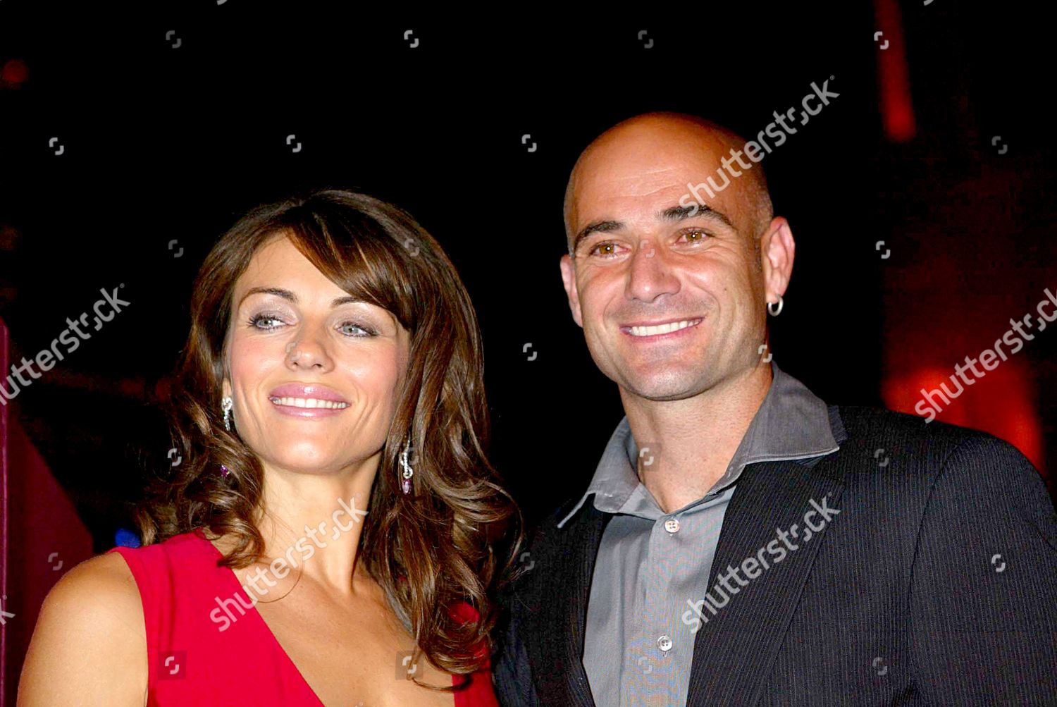 Elizabeth Hurley Andre Agassi Editorial Stock Photo - Stock Image ...