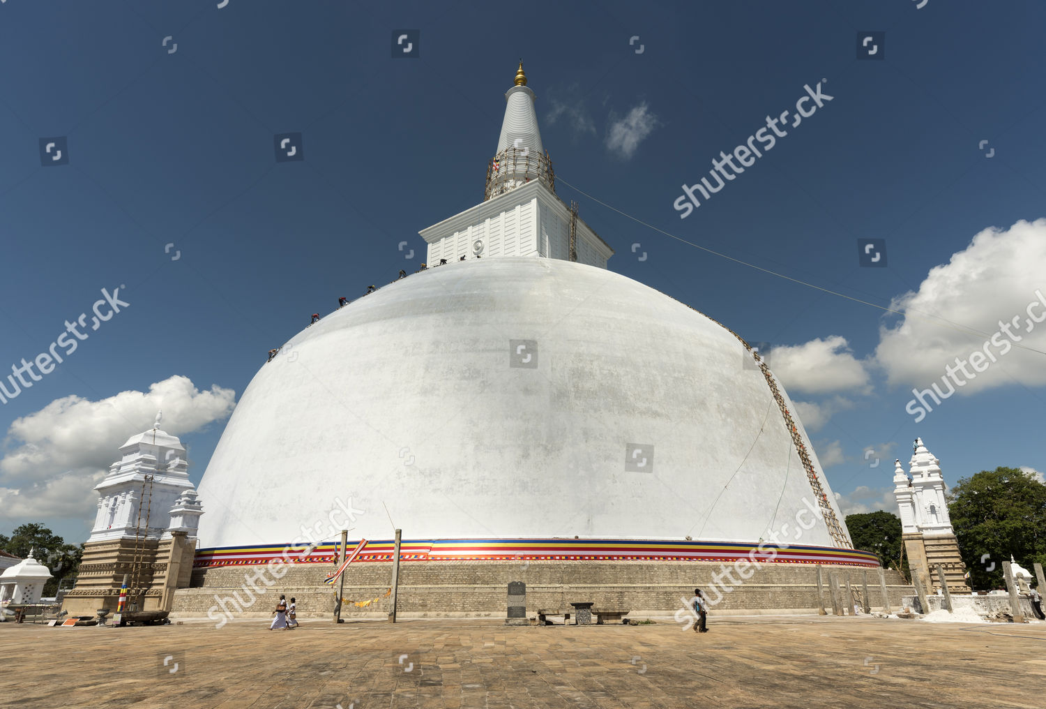 Ruwanwelisaya Ruwanweli Maha Seya Stupa Anuradhapura Editorial Stock ...