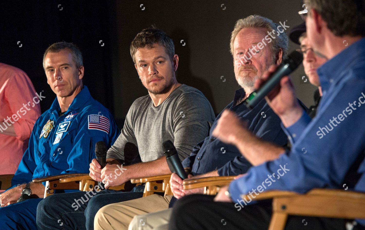 Nasa Astronaut Drew Feustel Left Actor Editorial Stock Photo - Stock ...