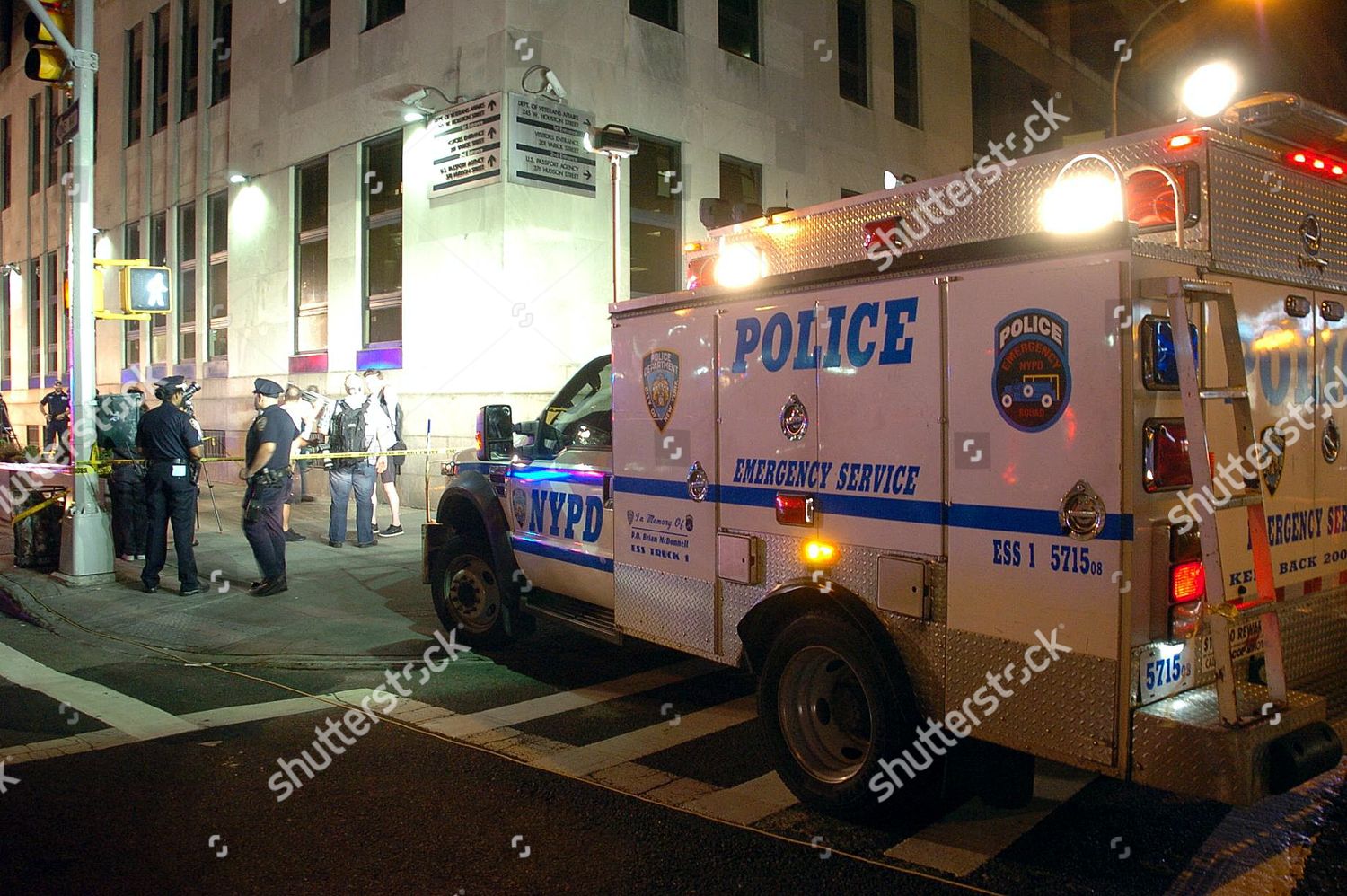 Police Officers Vehicles Seen Outside Building Editorial Stock Photo ...