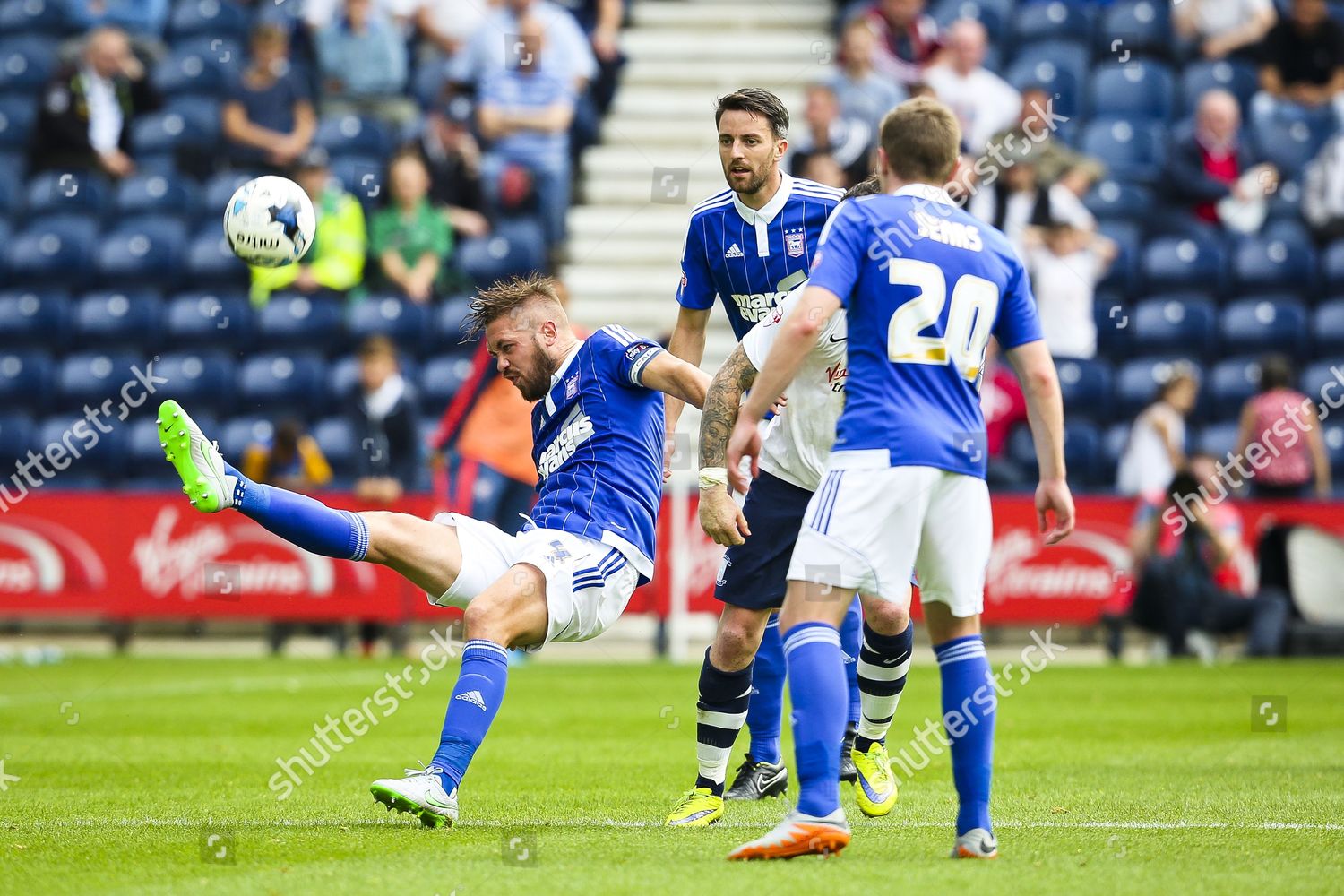 Luke Chambers Ipswich Town Action Editorial Stock Photo - Stock Image ...